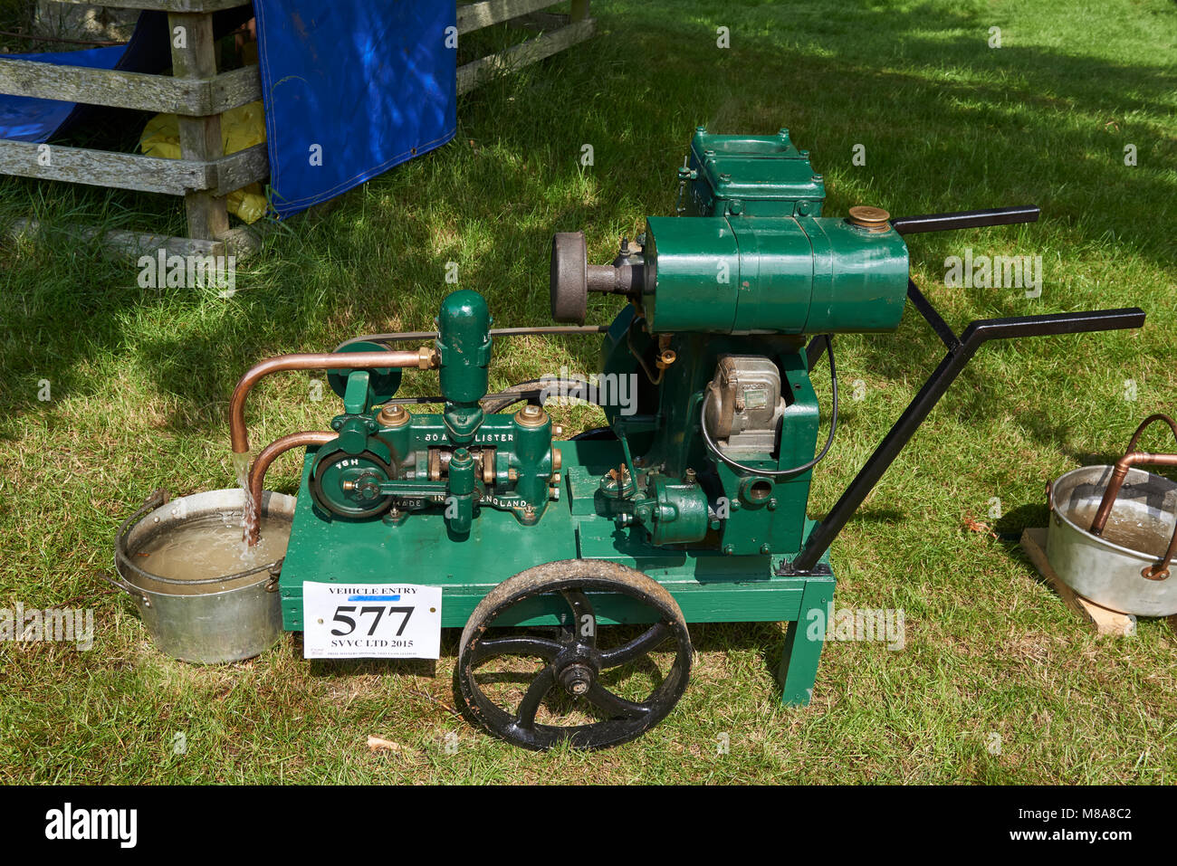 Vintage lister steam engine hi-res stock photography and images - Alamy