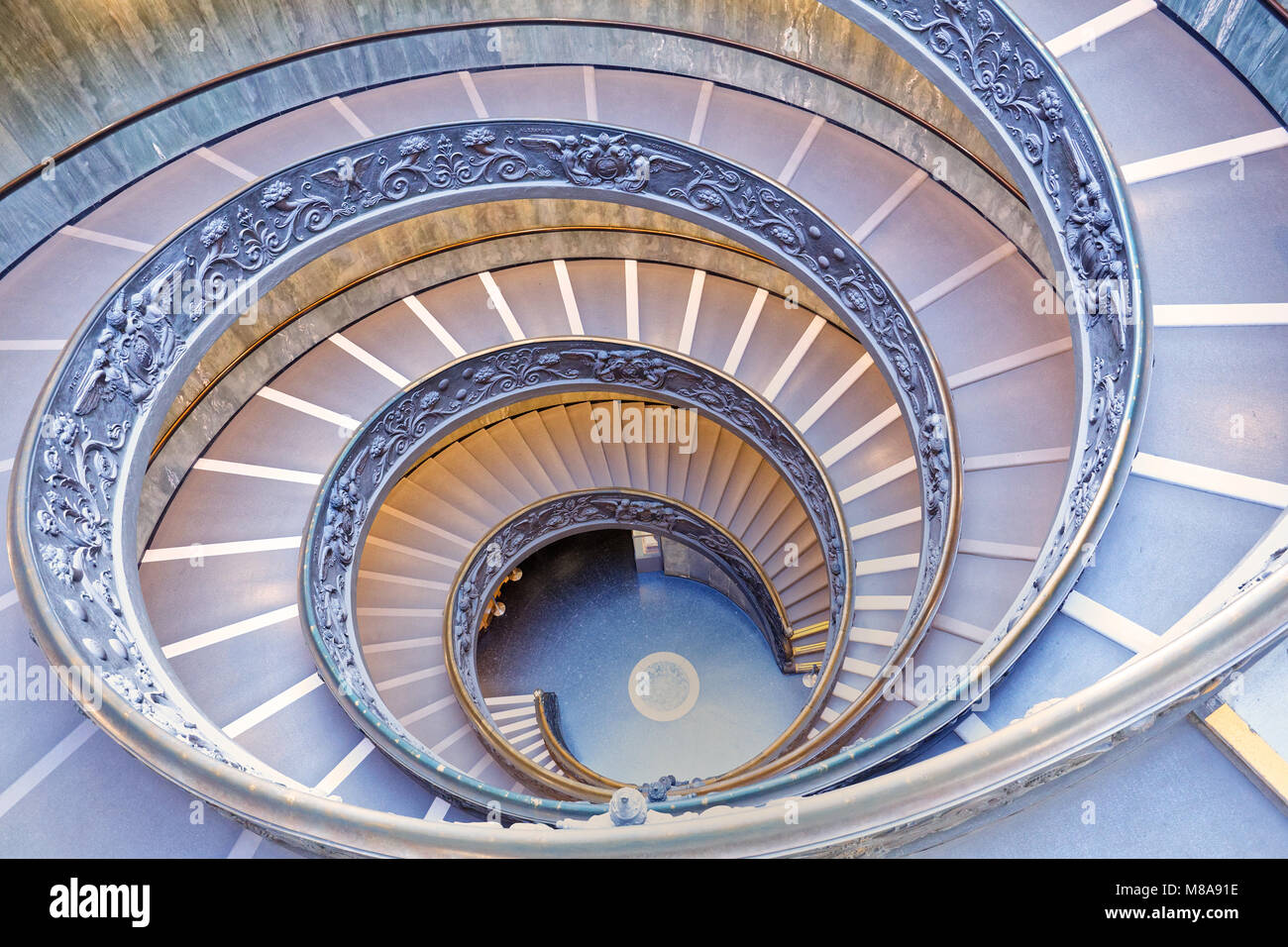 Double helix staircase vatican city hi-res stock photography and images ...