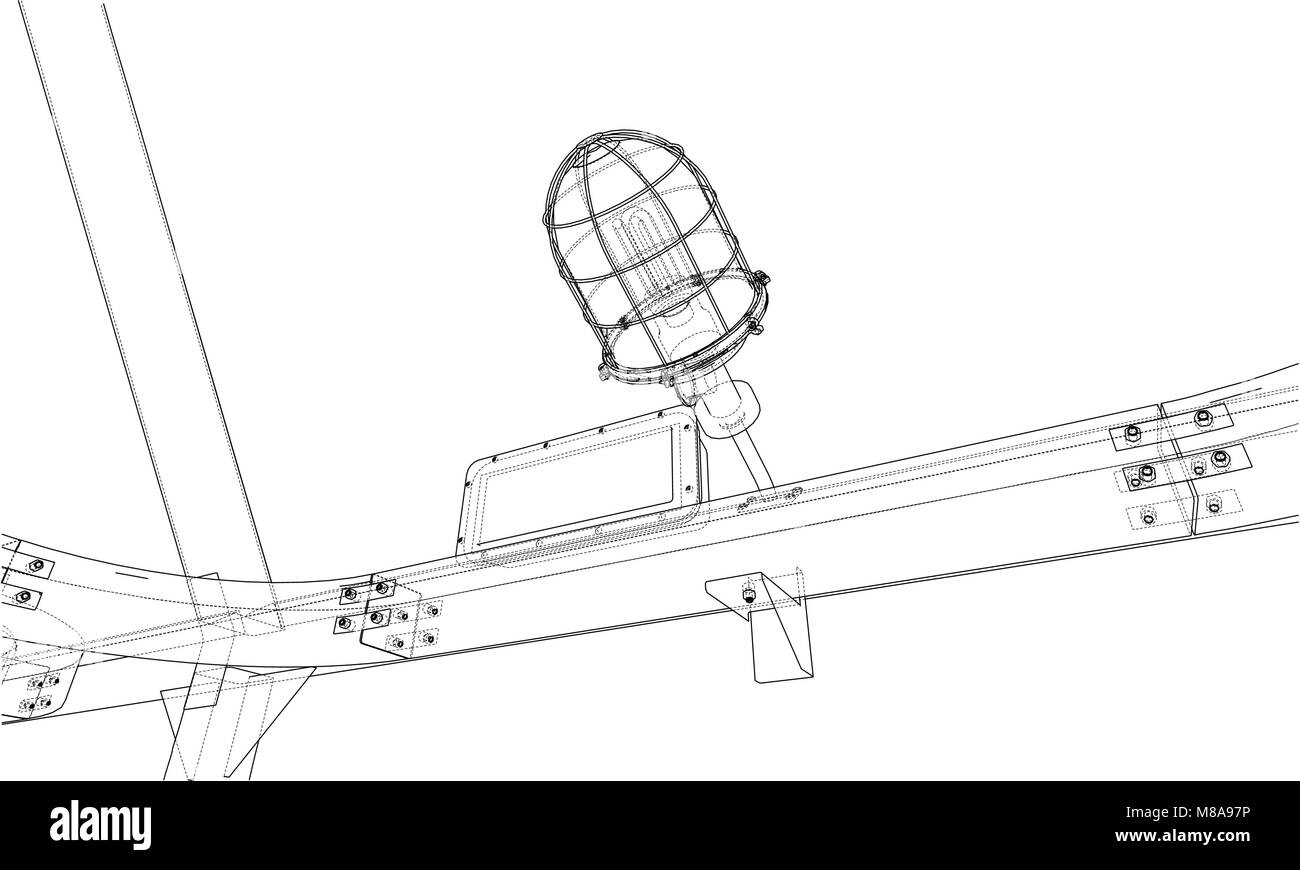 Sketch industrial equipment. Vector Stock Vector Image & Art - Alamy