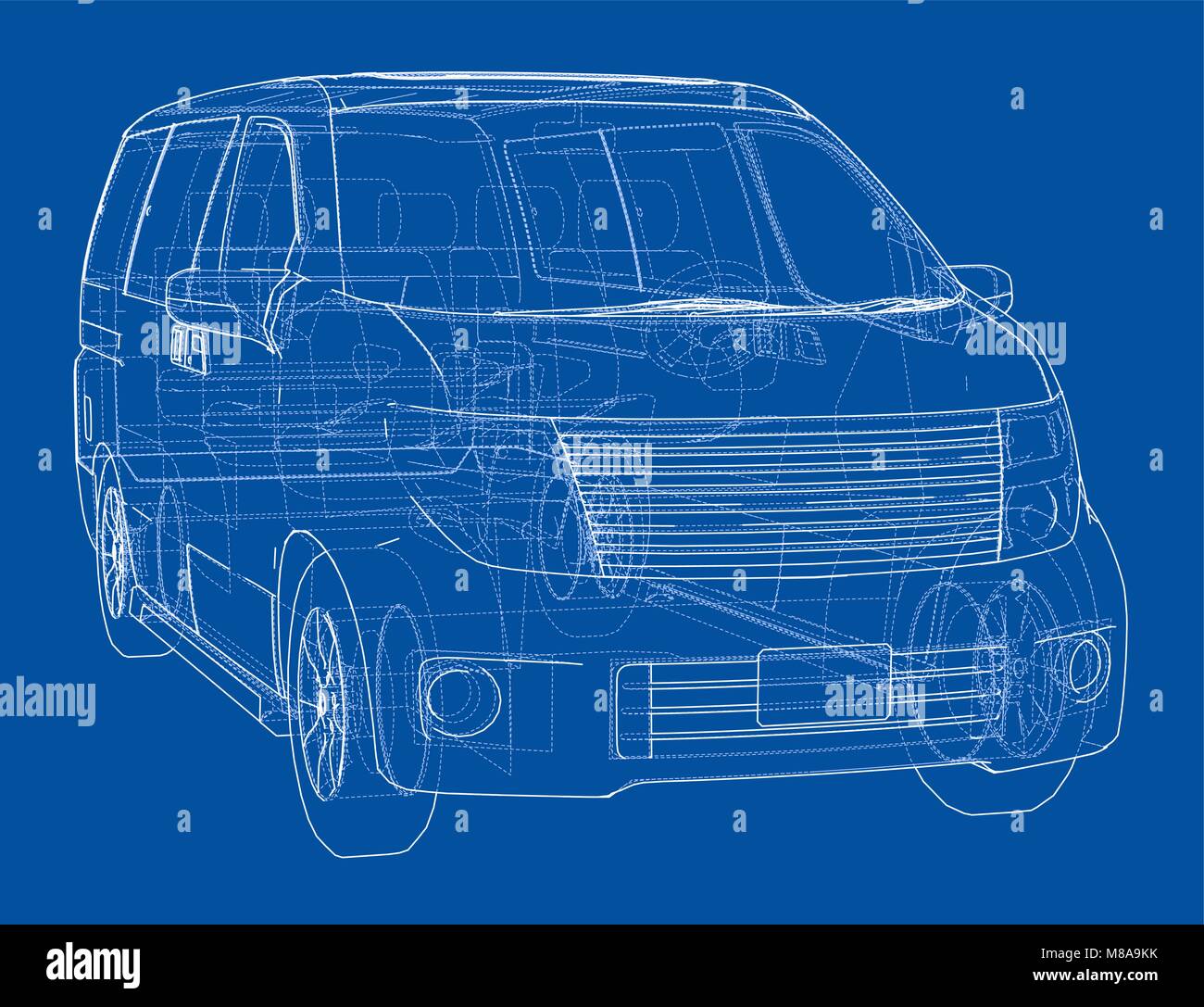 Concept car. Vector Stock Vector Image & Art - Alamy