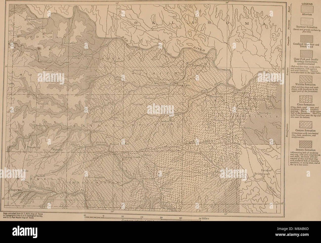 This 1913 geological study examines the geology and underground water ...