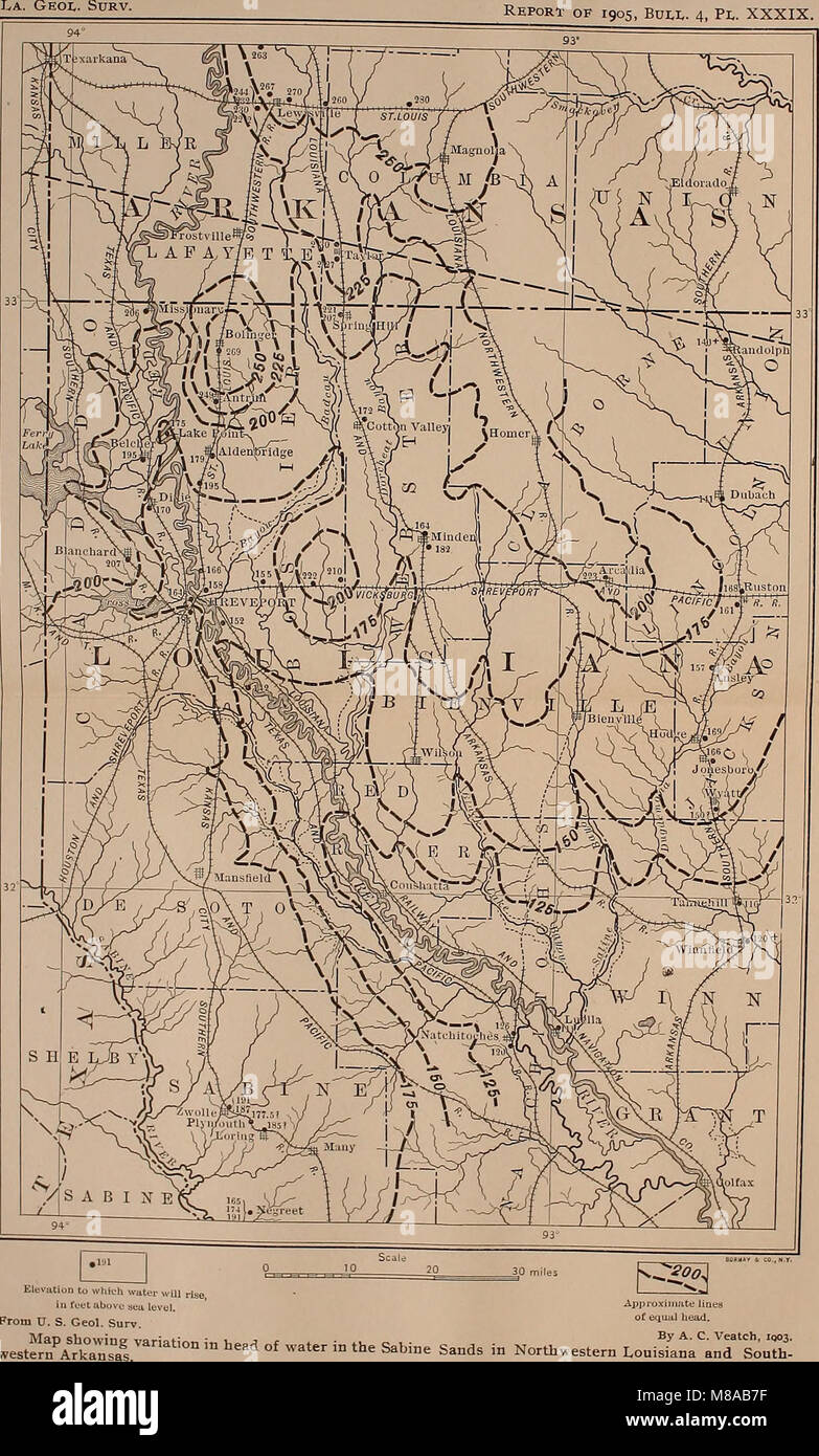 A 1906 report on the geology and underground water resources of ...