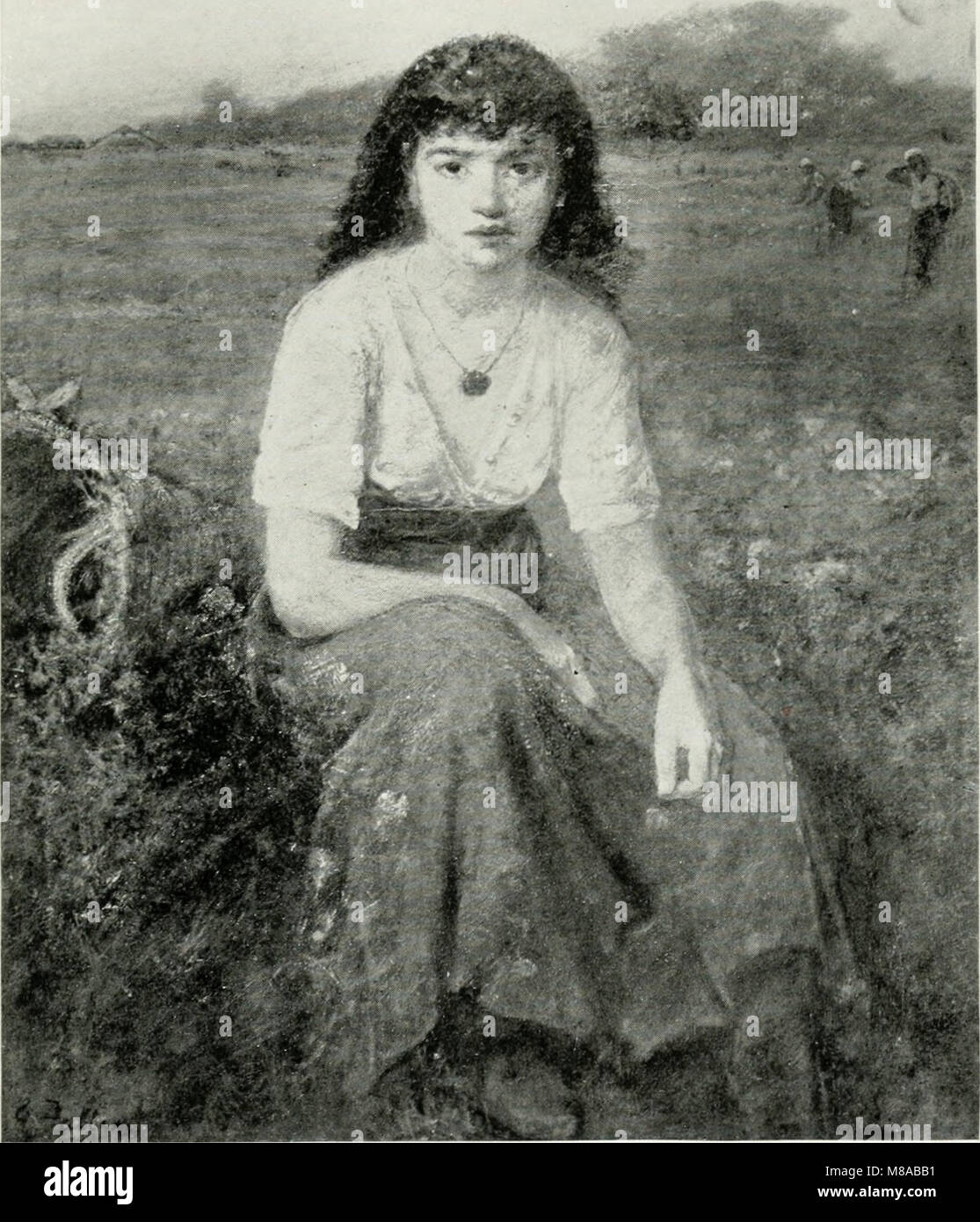 George Fuller - The Quadroon Stock Photo - Alamy