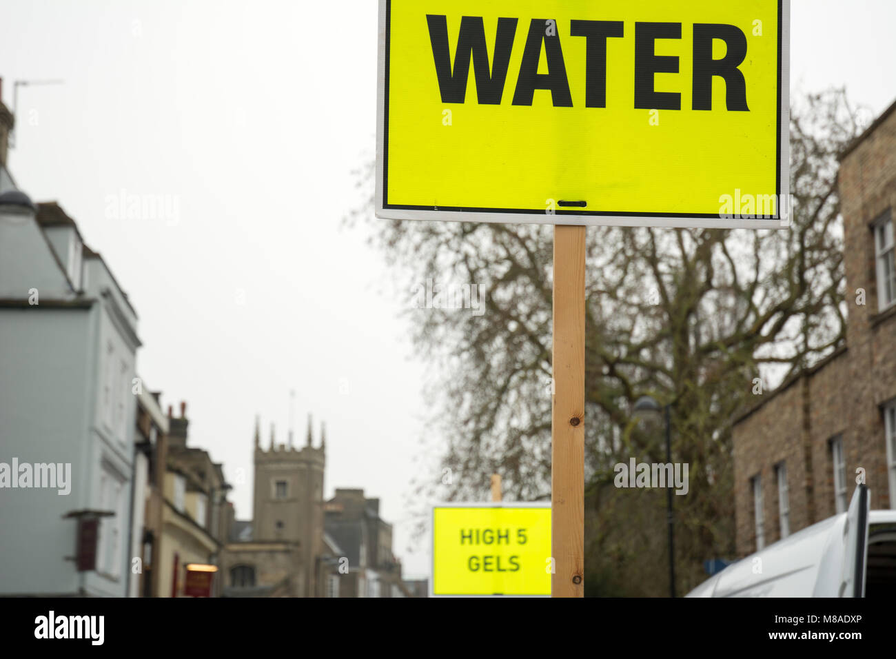 water station sign Stock Photo - Alamy