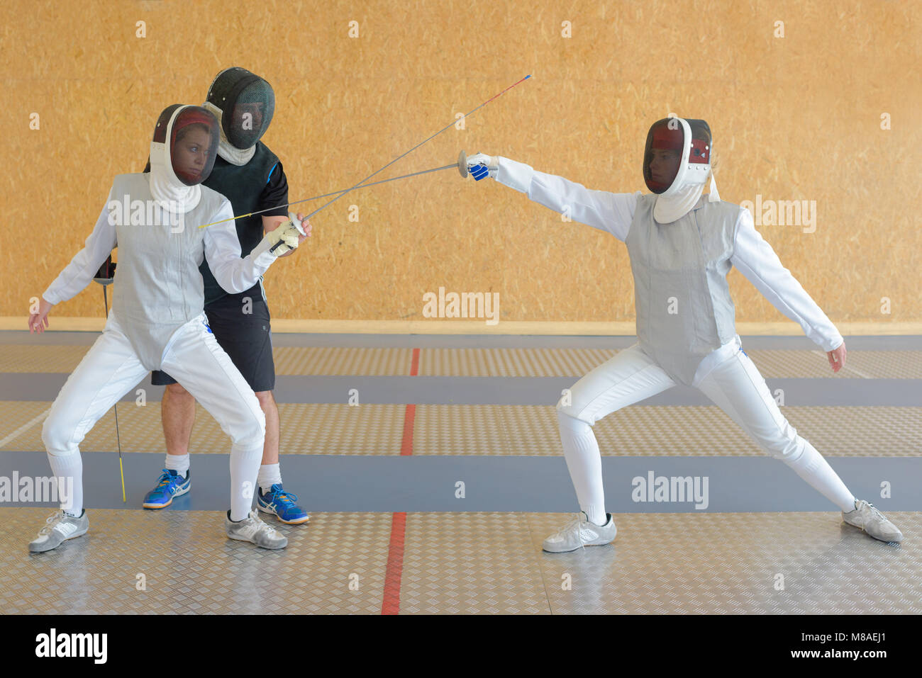 scoring a fencing competition Stock Photo - Alamy