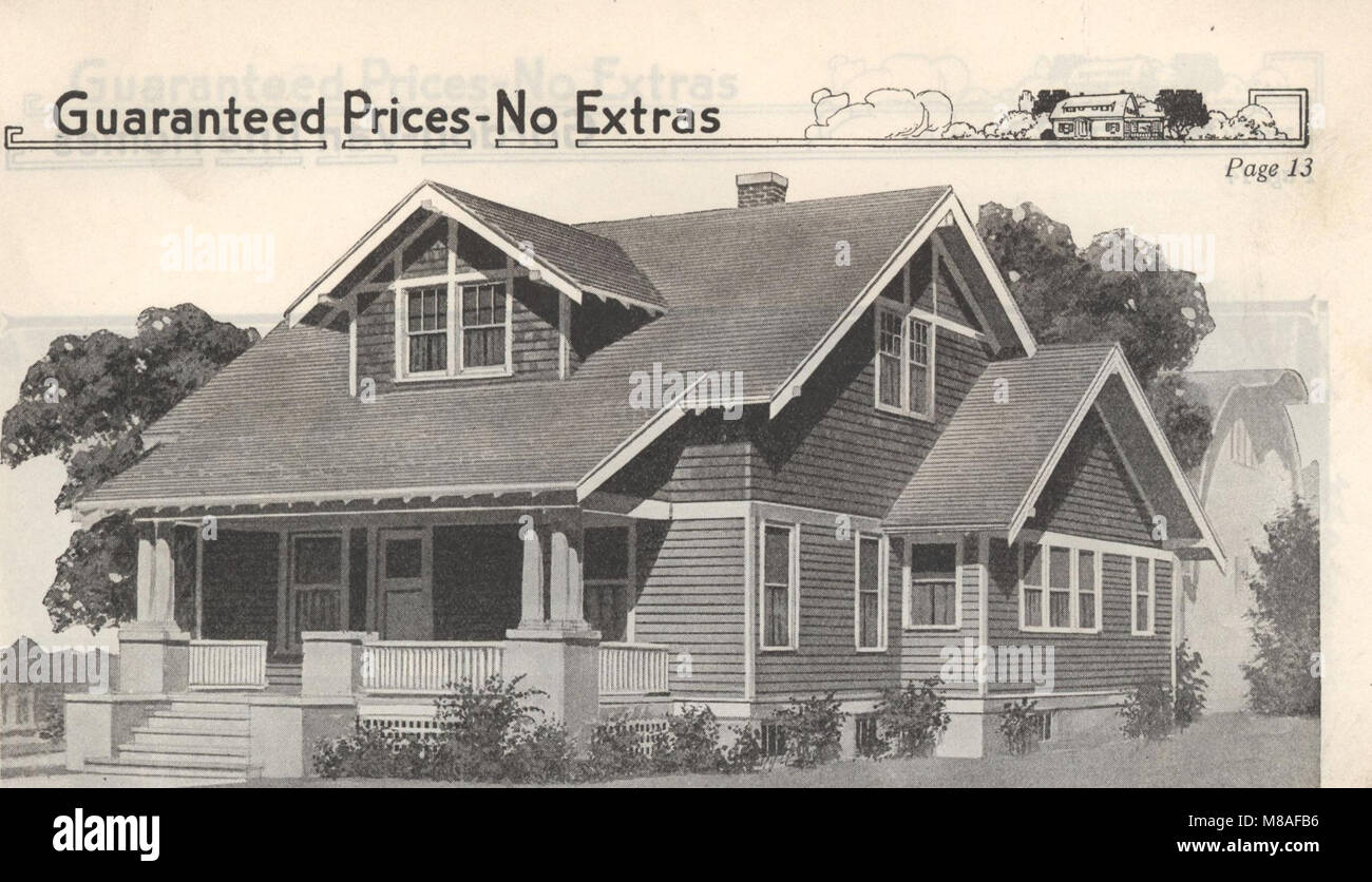 The 1921 Gordon-Van Tine Homes catalog showcases prefabricated houses ...