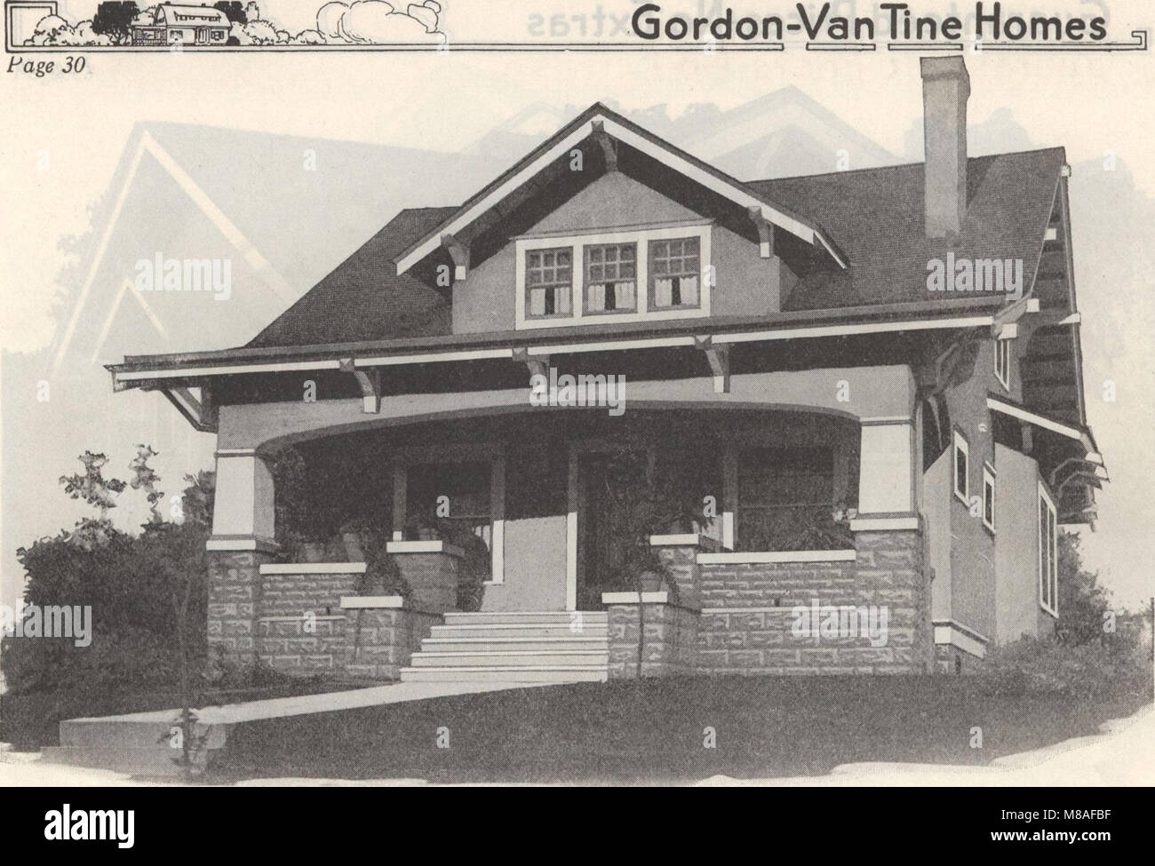 Gordon-Van Tine homes (1921) (14595483859 Stock Photo - Alamy