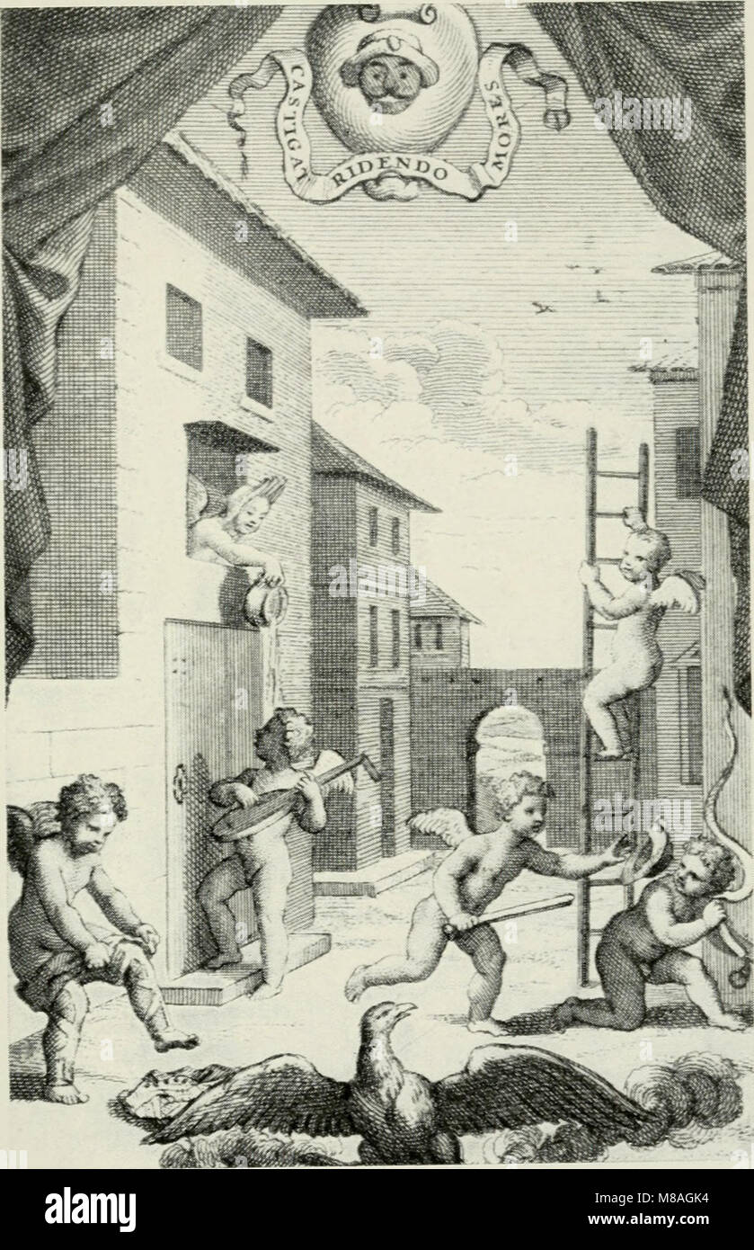 An engraving by B. Audran after F. Verdier's design for the Italian ...