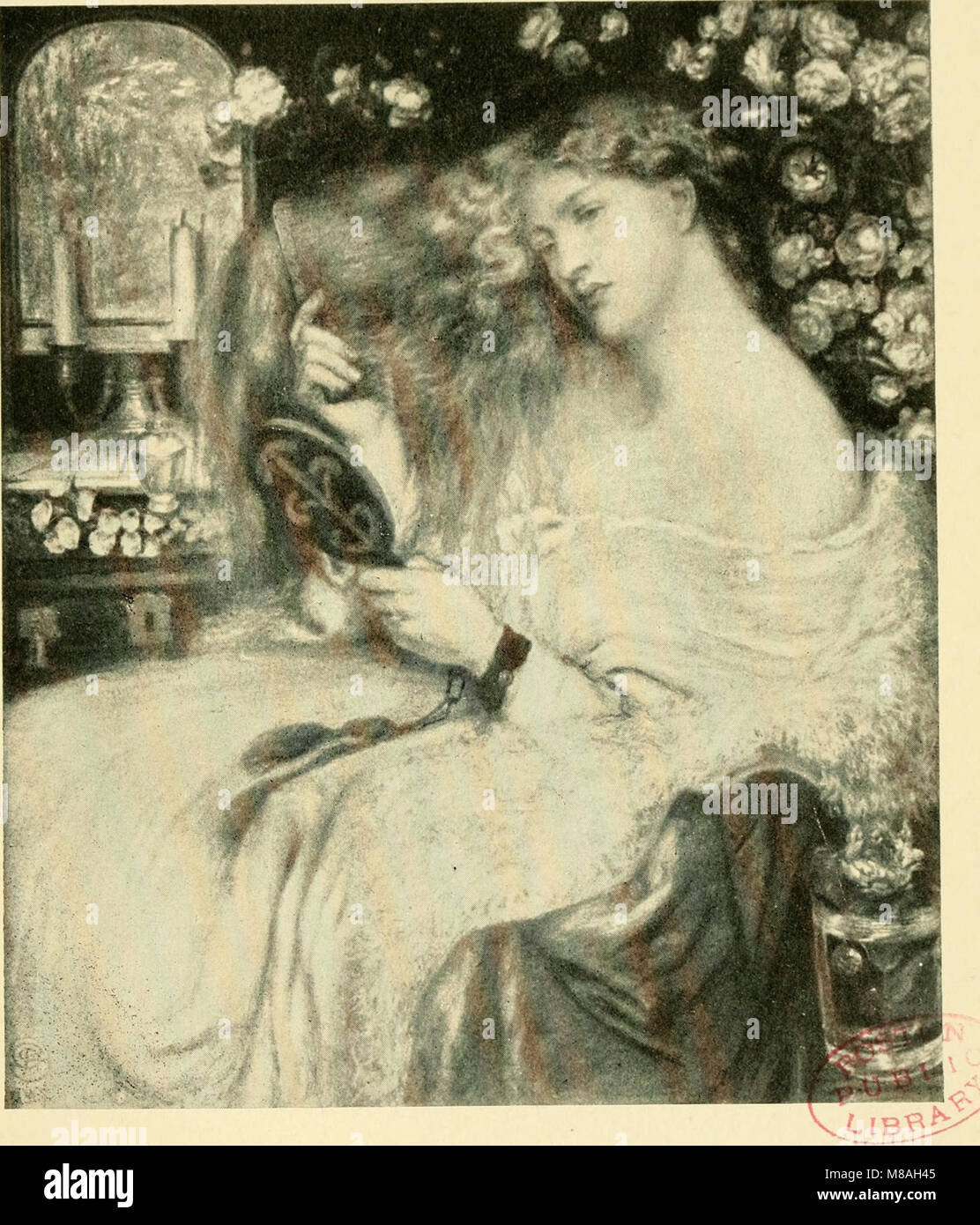 This 1899 publication showcases famous artworks described by well-known ...