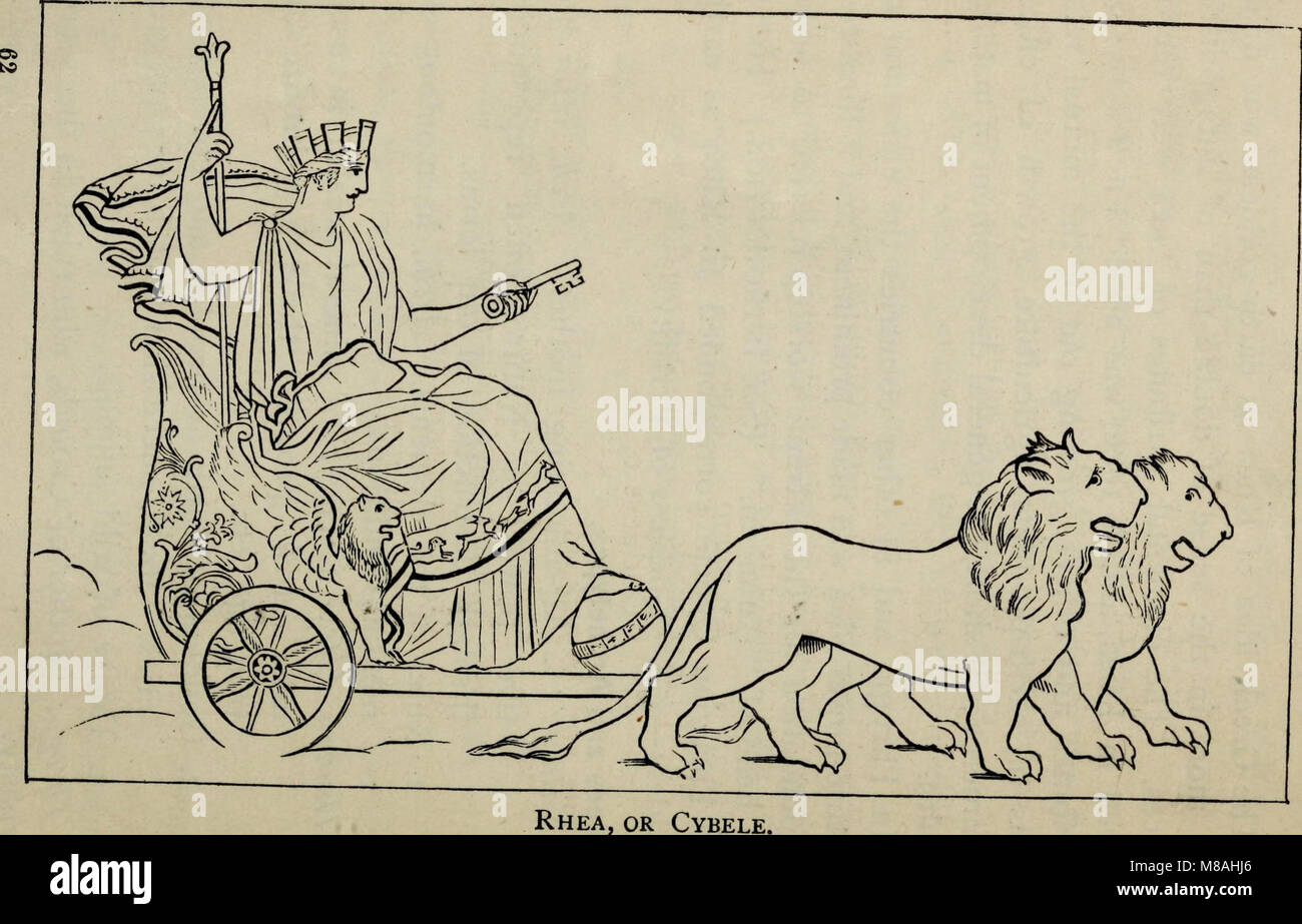 Greek mythology systematized (1880) (14559595539 Stock Photo - Alamy