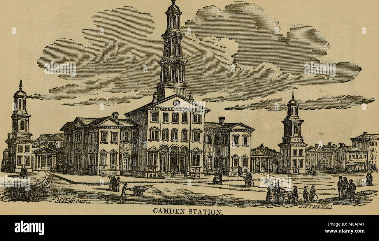 This 1874 guide provides comprehensive information on the Baltimore and ...