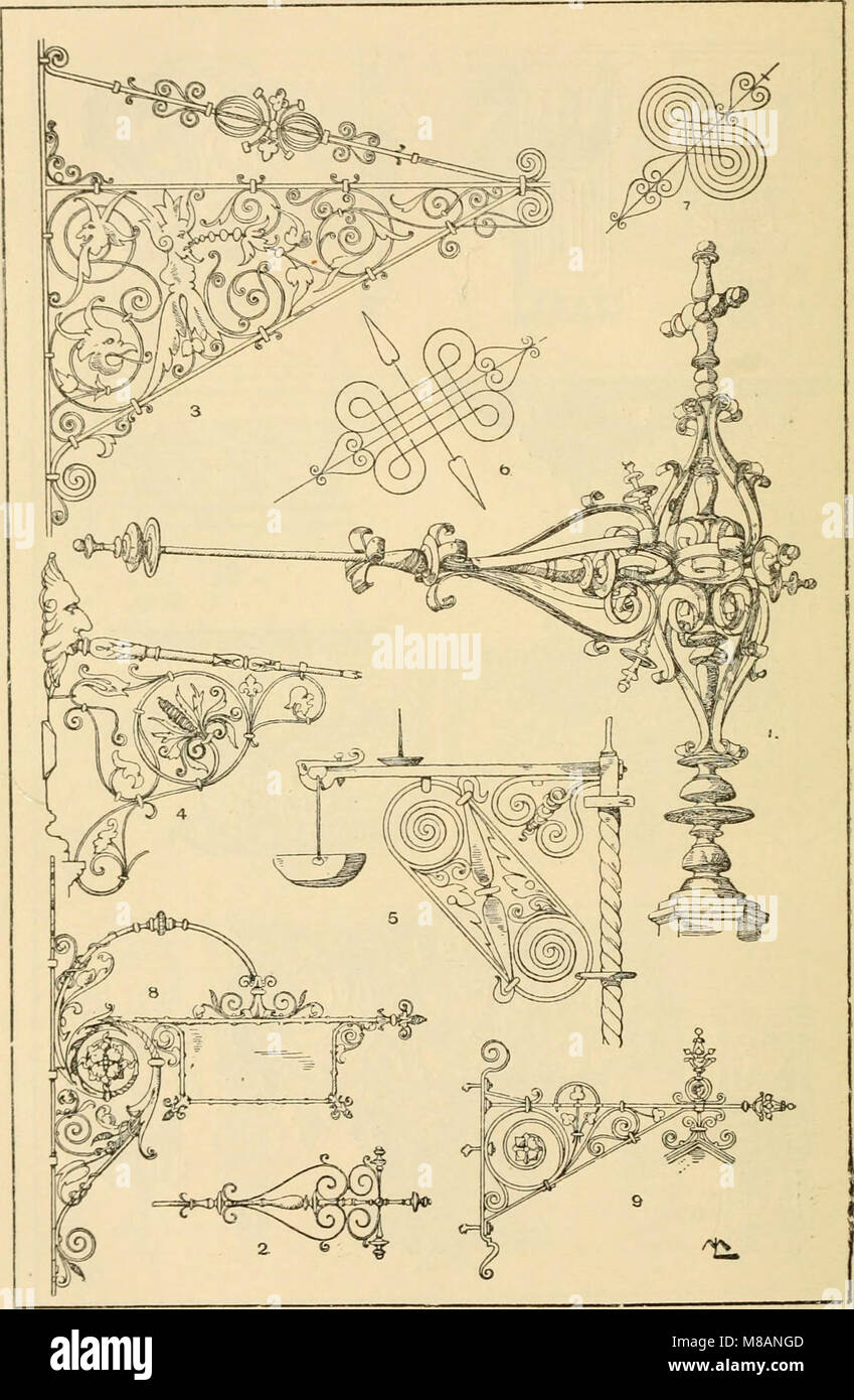 'Handbook of Ornament' (1900) is a comprehensive guide to industrial ...