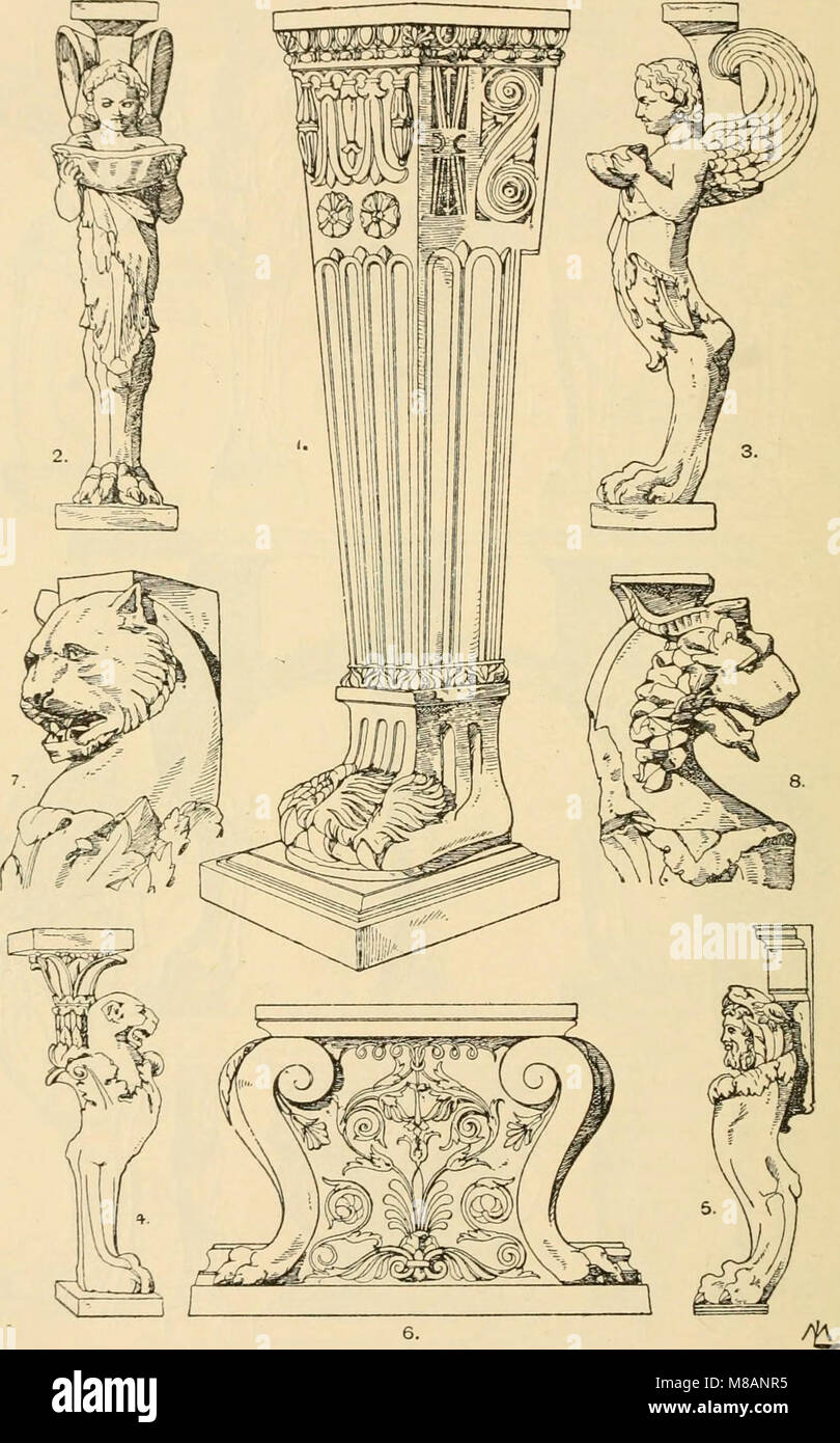 This 1900 handbook serves as a comprehensive guide to ornamentation ...