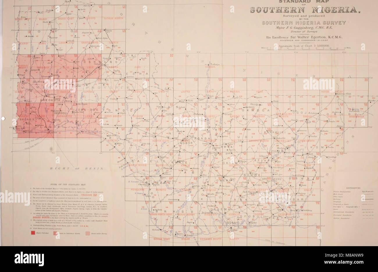 Handbook of the Southern Nigeria Survey and text book of topographical ...