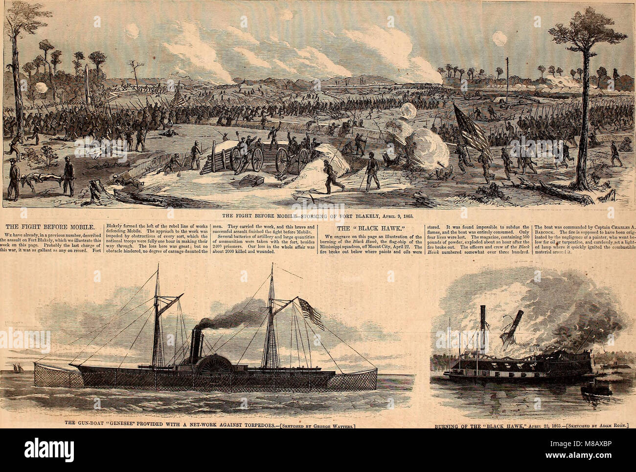 Harper's weekly 1865 hi-res stock photography and images - Alamy