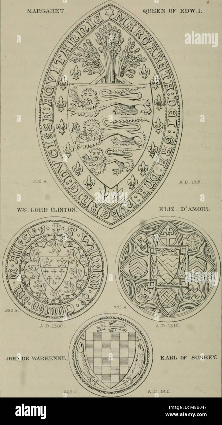 This 1864 book provides an overview of heraldic symbols, coats of arms ...