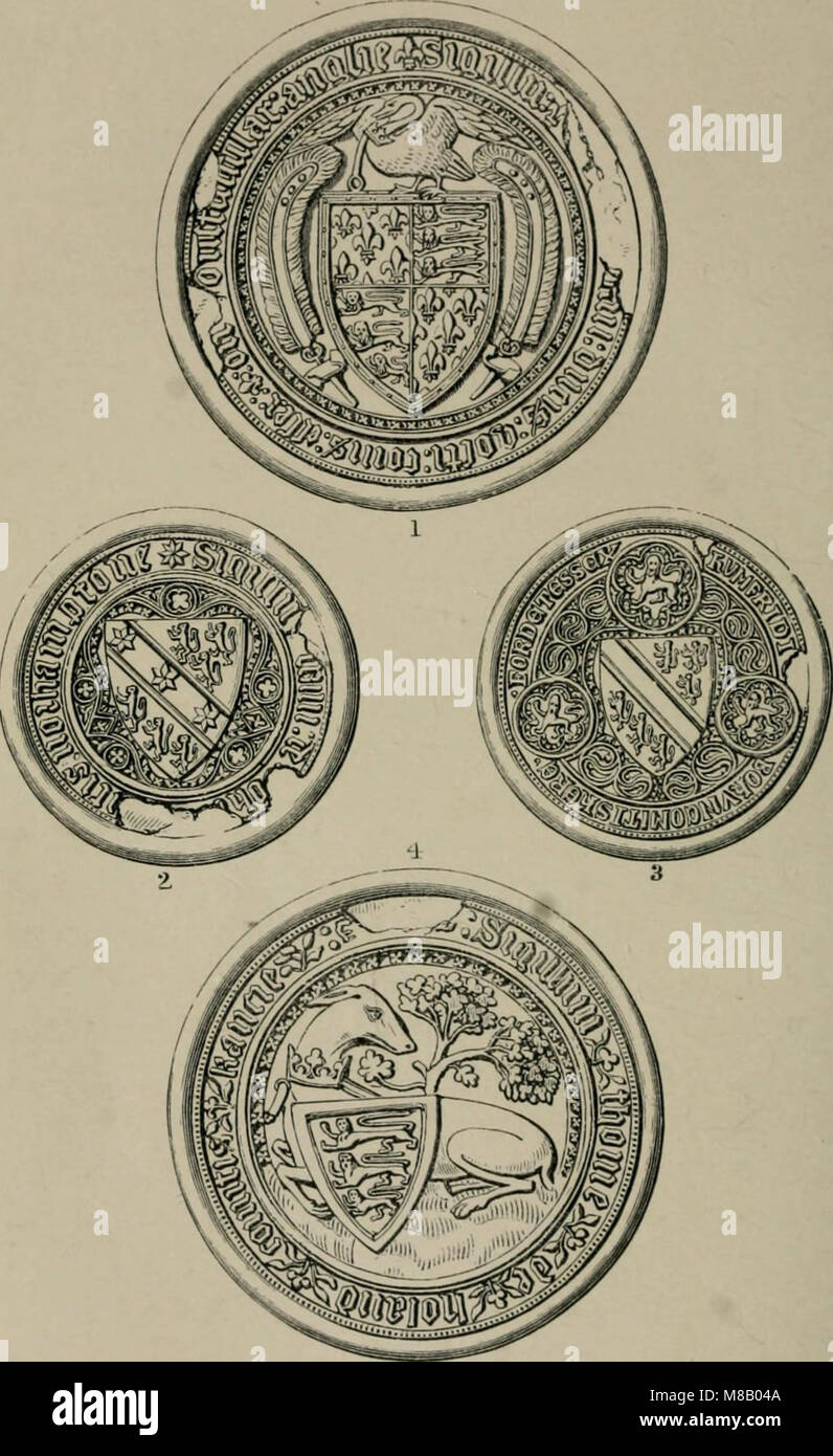Heraldry, historical and popular (1864) (14576961448 Stock Photo - Alamy