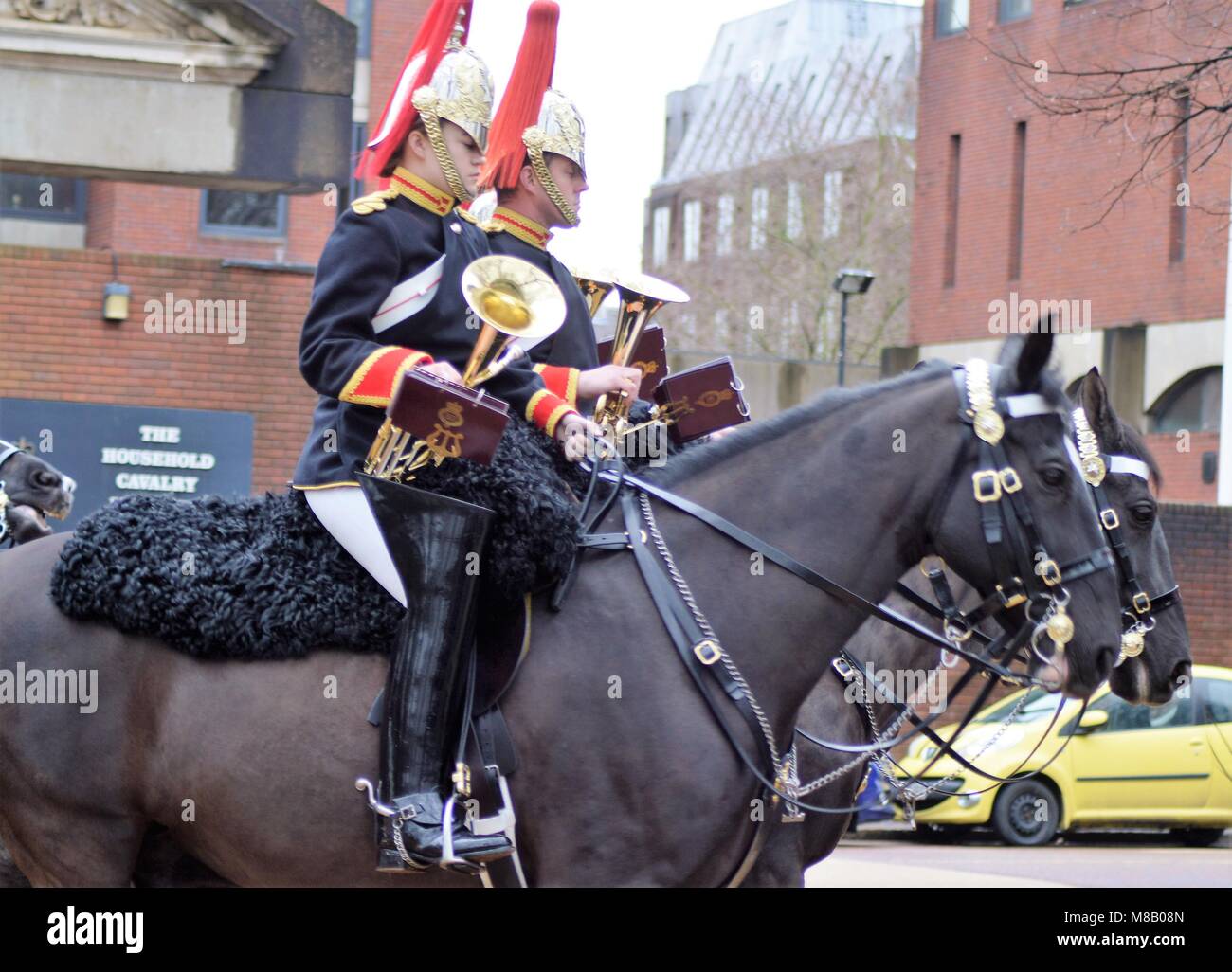 Major Benjamin Bathurst CBE Commanding Officer of the Household ...