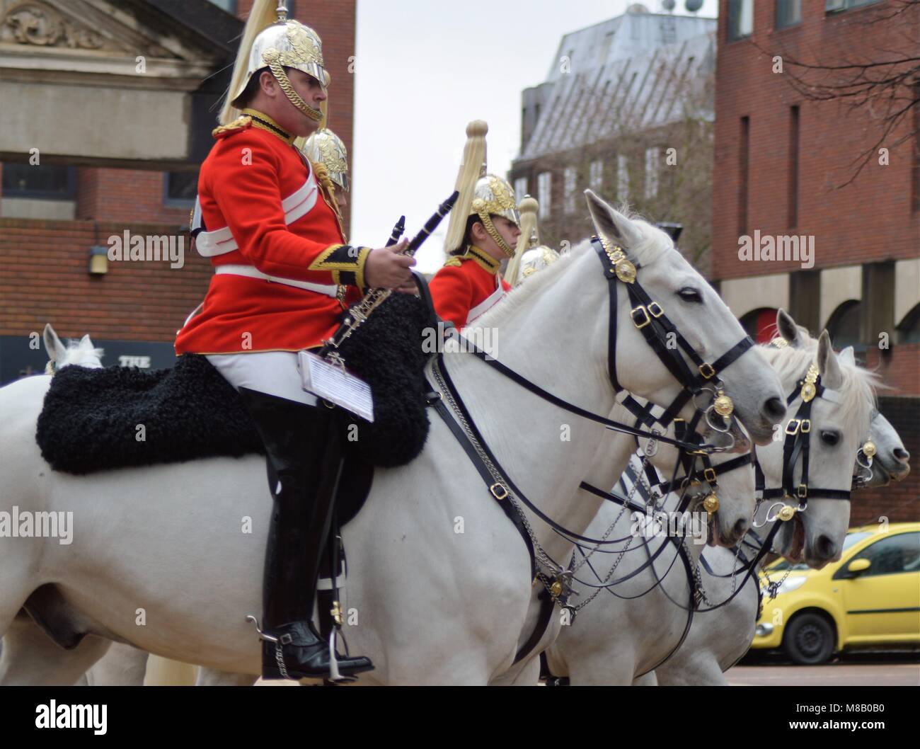 Major Benjamin Bathurst CBE Commanding Officer of the Household ...