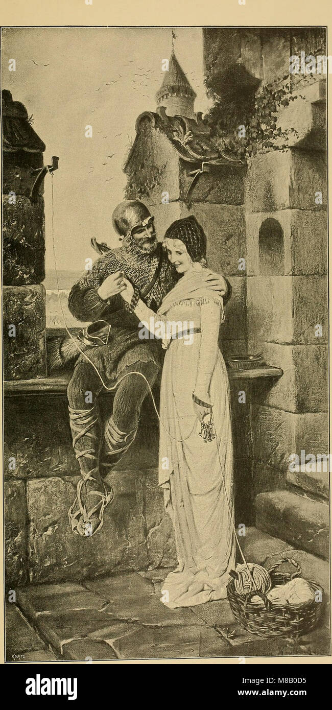 *The Tower-Warden* by Hermann von Kaulbach is a historical work ...