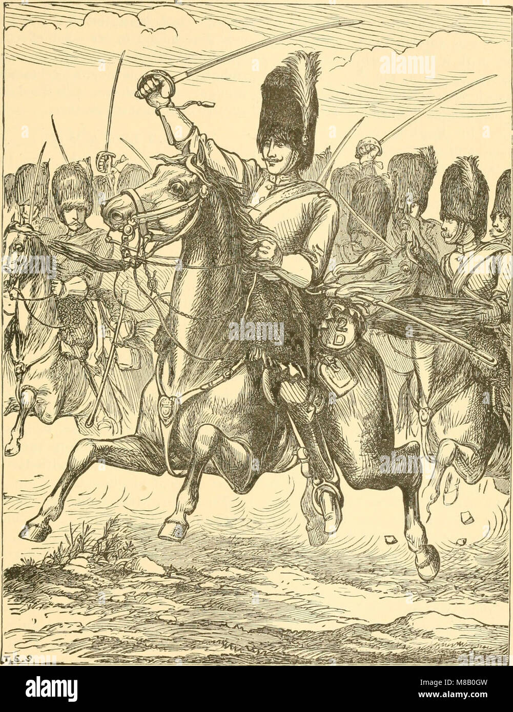 Napoleonic british cavalry charge hi-res stock photography and images ...