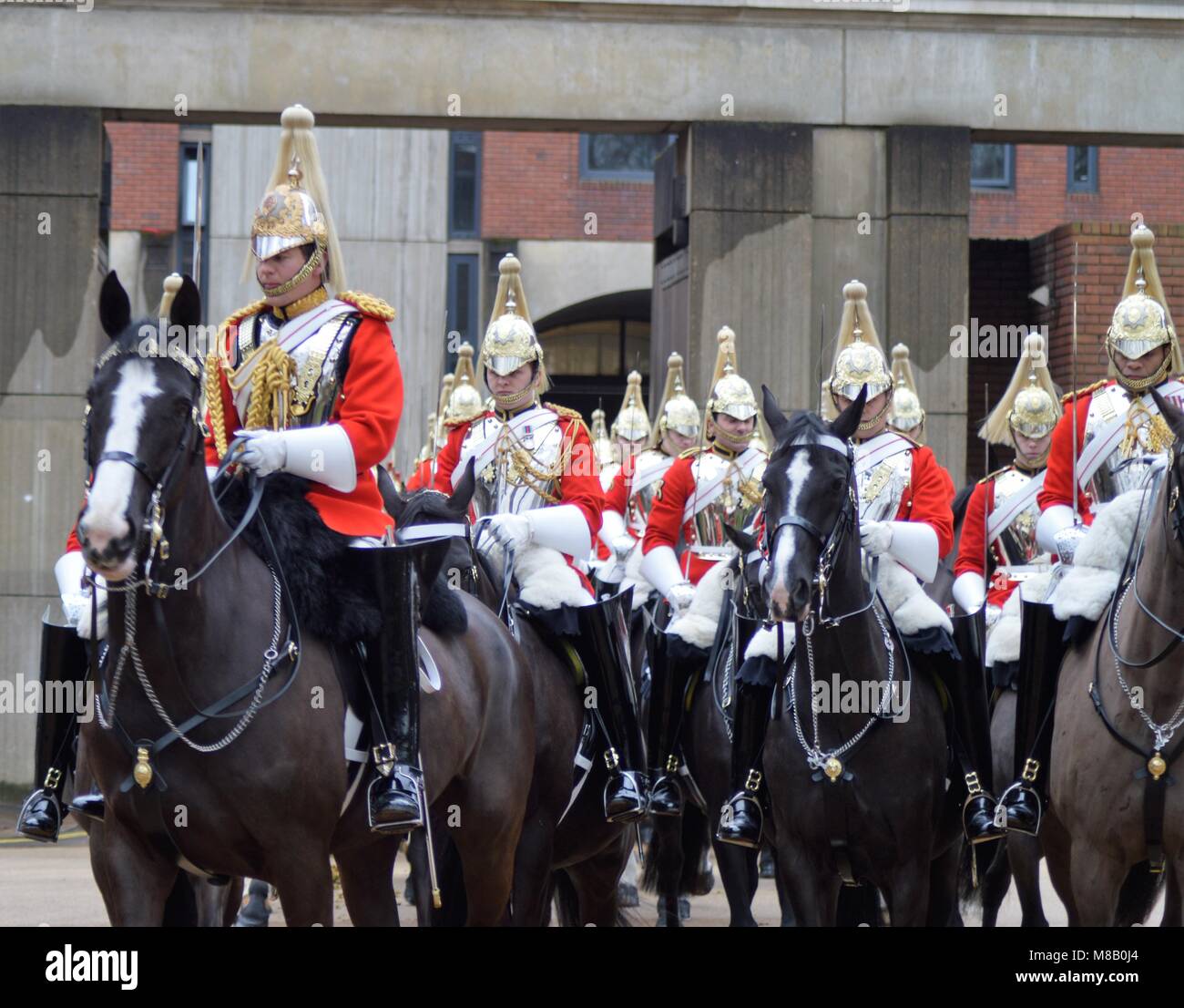 Major Benjamin Bathurst CBE Commanding Officer of the Household ...