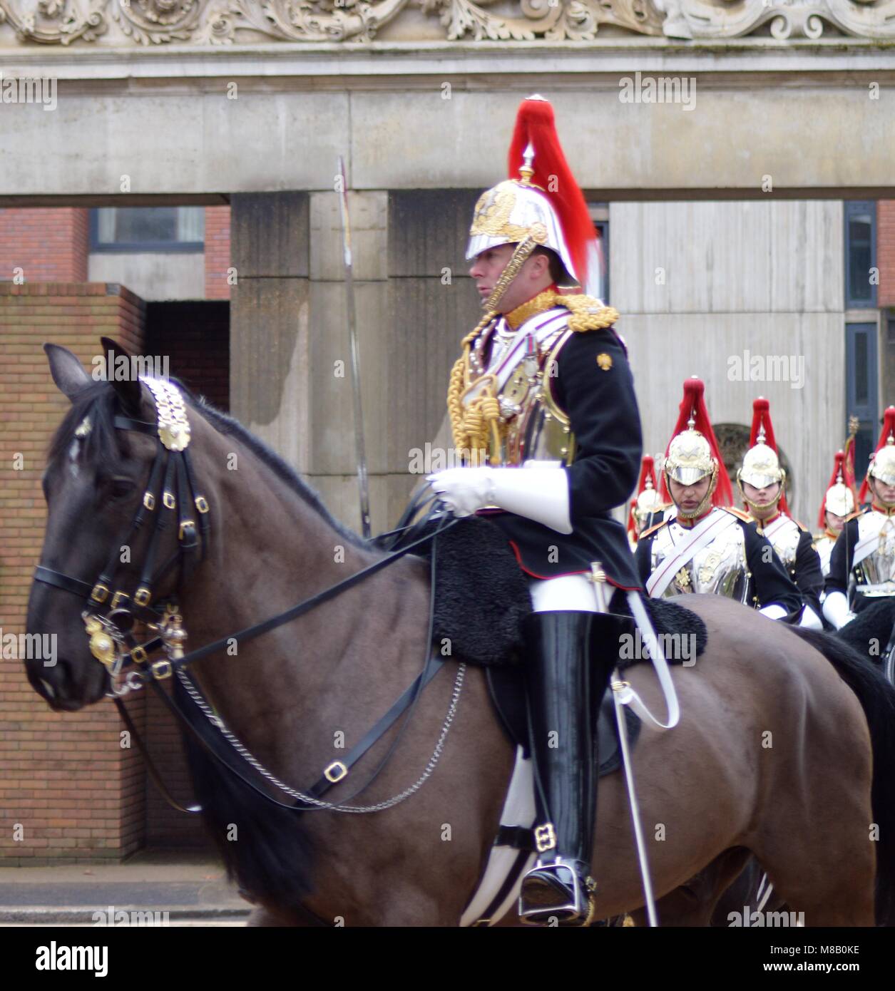 Major Benjamin Bathurst CBE Commanding Officer of the Household ...