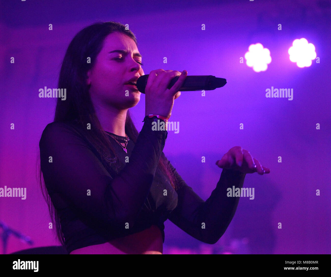 Liv Dawson performs at Bush Hall supporting Jessie Ware as part of the ...