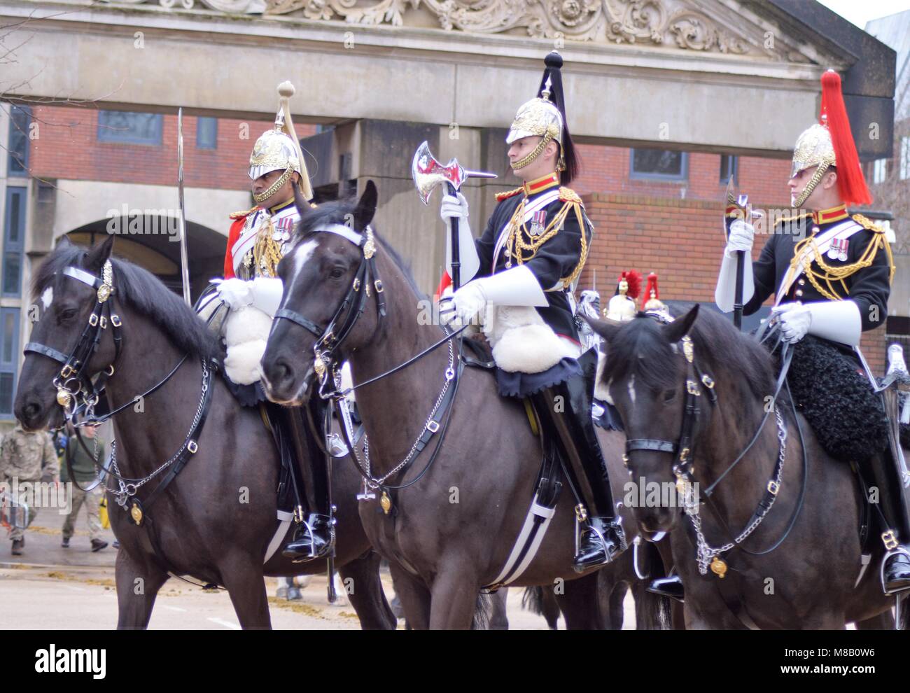 Major Benjamin Bathurst CBE Commanding Officer of the Household ...