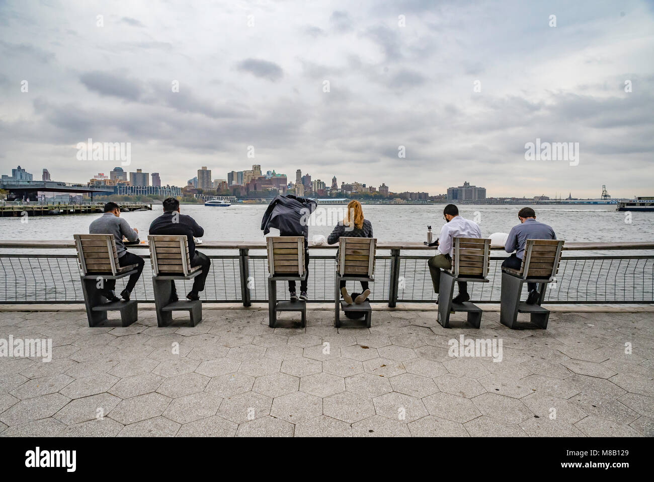 NYC, Manhattan street scenes. Tourists Stock Photo - Alamy