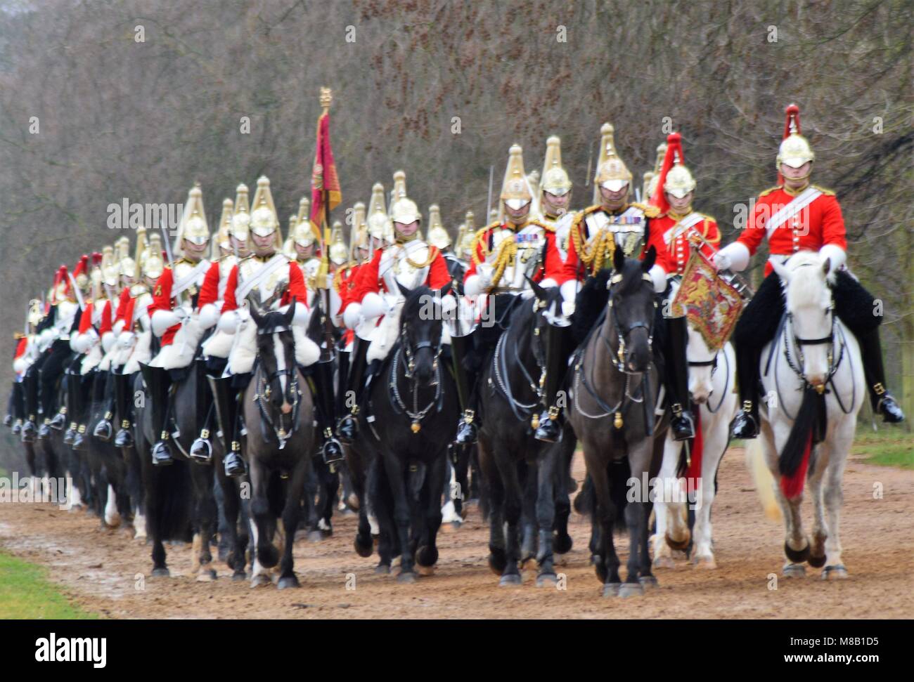 Major Benjamin Bathurst CBE Commanding Officer of the Household ...