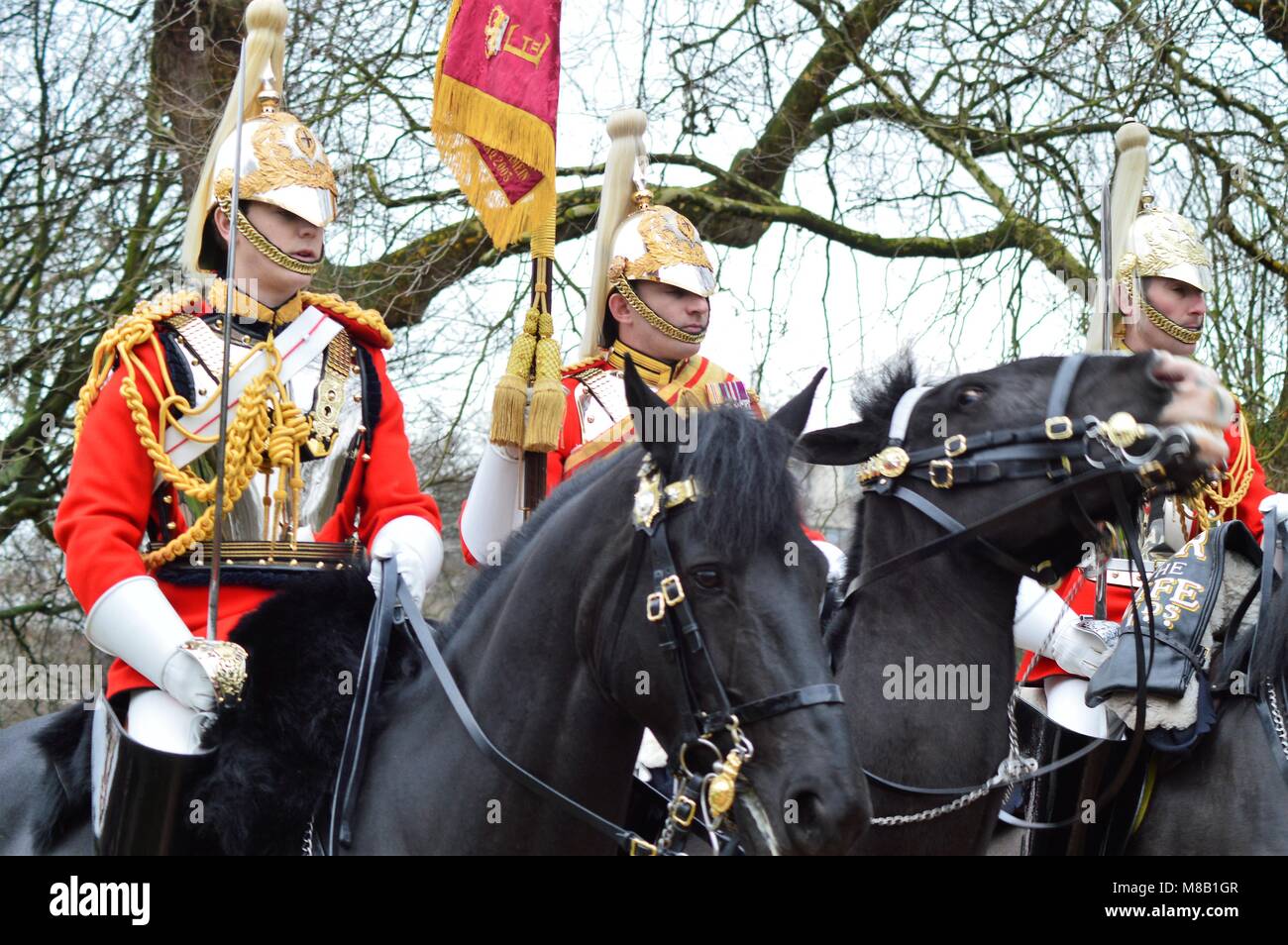 Major Benjamin Bathurst CBE Commanding Officer of the Household ...
