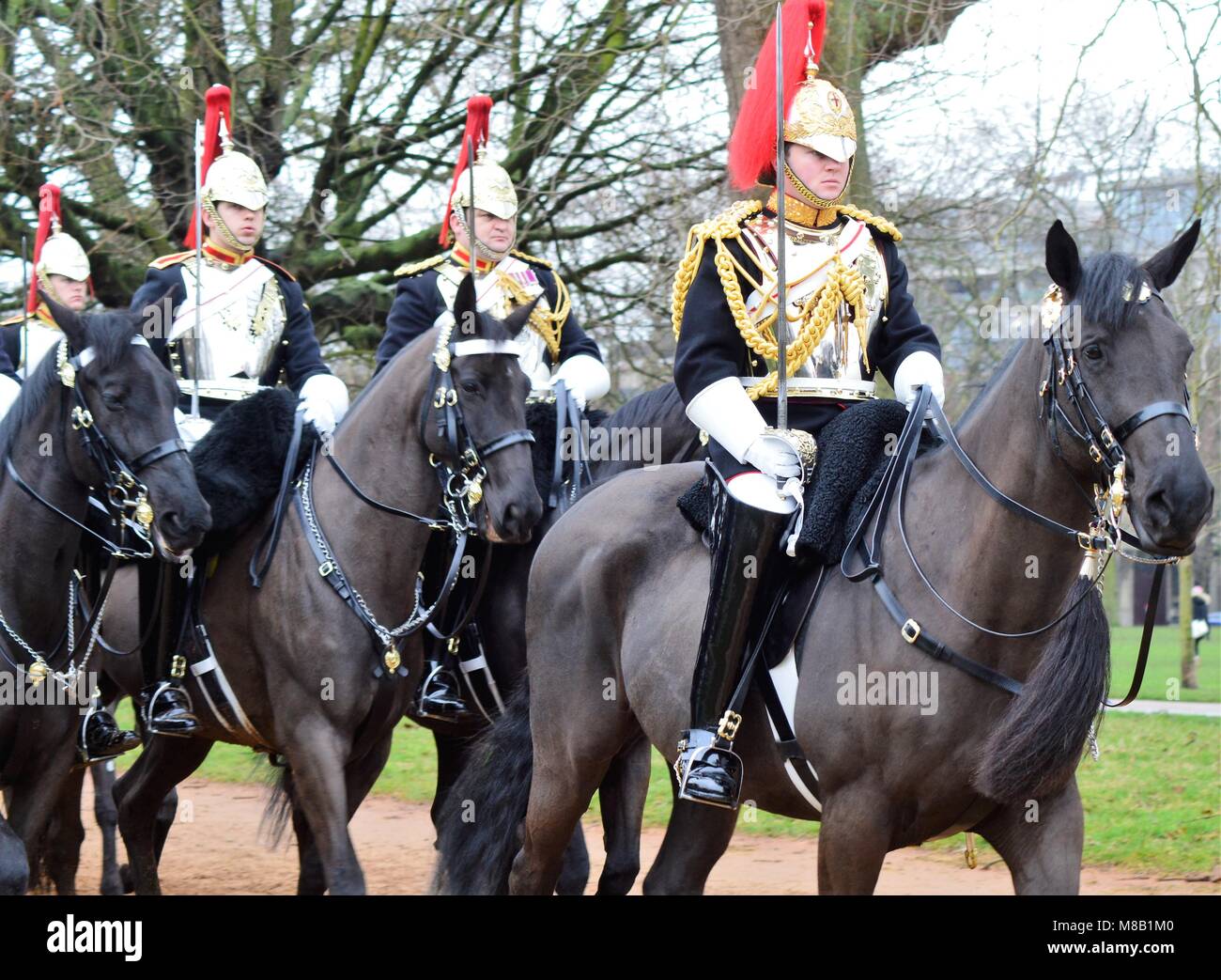 Major Benjamin Bathurst CBE Commanding Officer of the Household ...