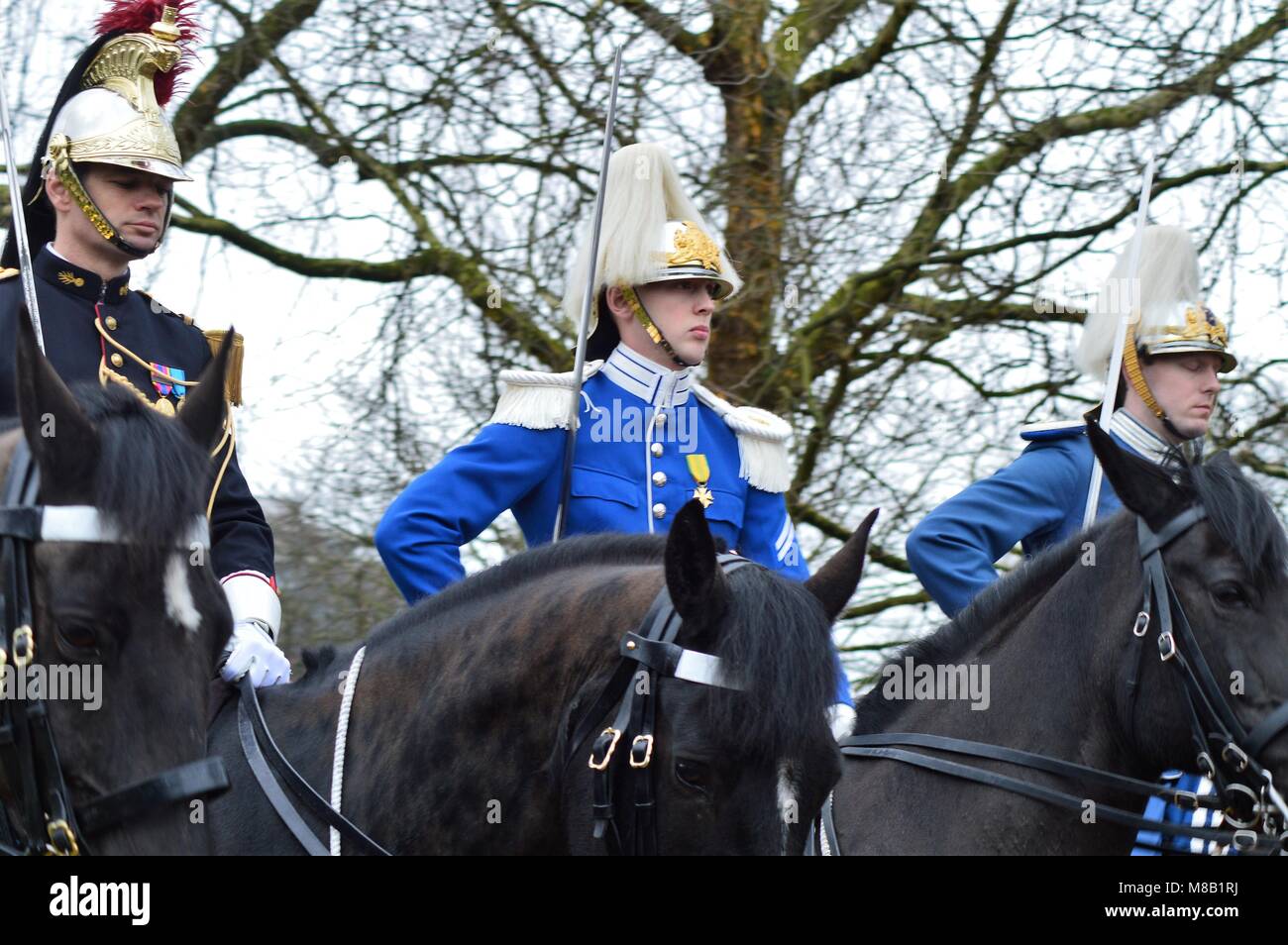Major Benjamin Bathurst CBE Commanding Officer of the Household ...