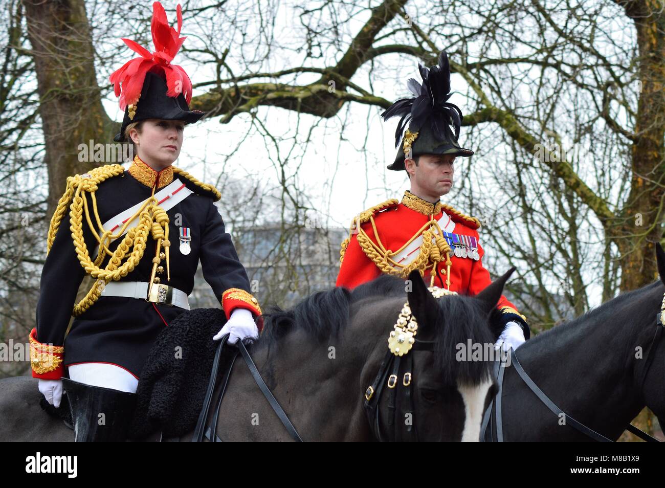 Major Benjamin Bathurst CBE Commanding Officer of the Household ...