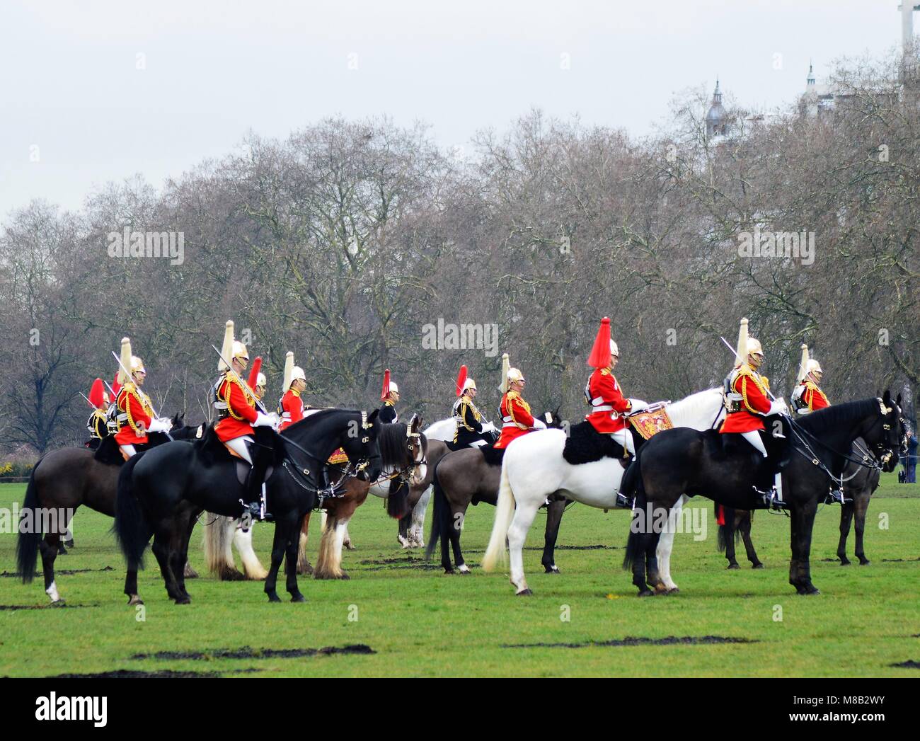 Major Benjamin Bathurst CBE Commanding Officer of the Household ...