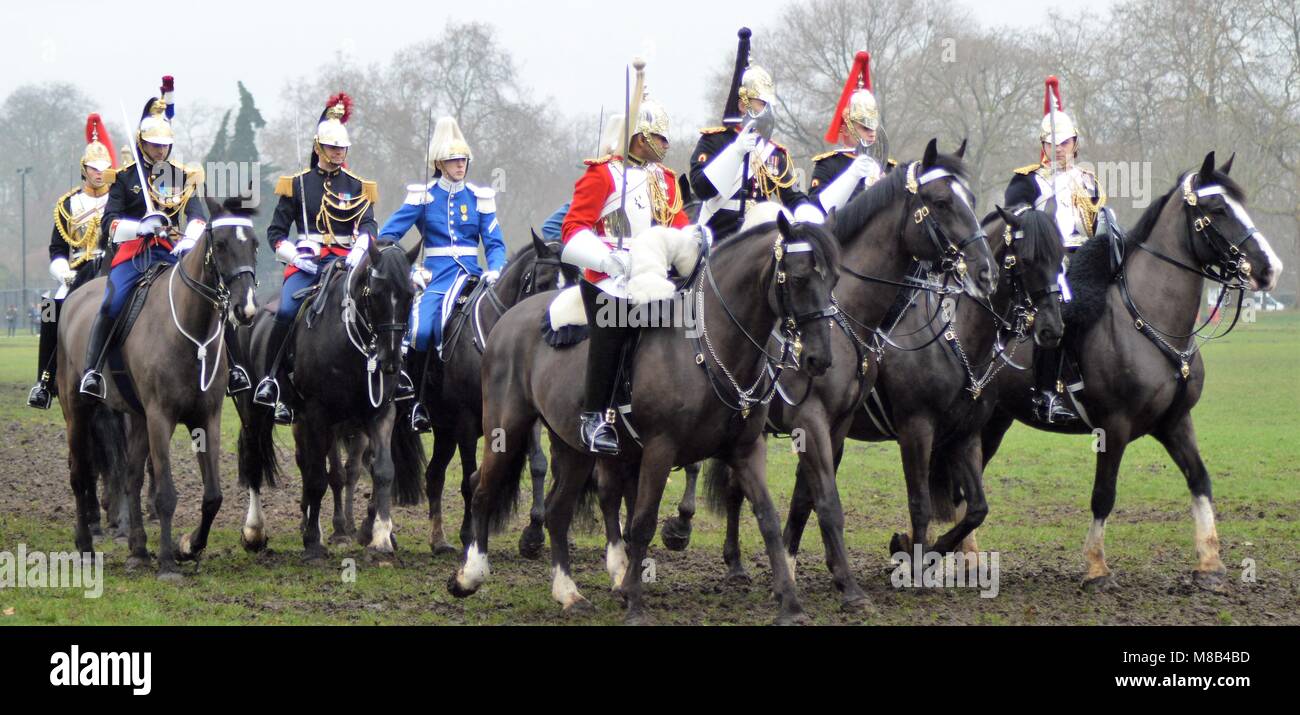 Household cavalry officer hi-res stock photography and images - Alamy