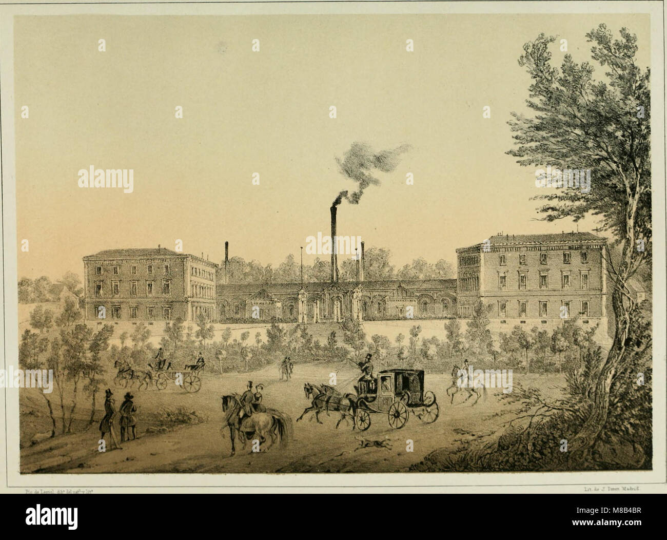 *Historia de la Villa y Corte de Madrid* (1860) details the history of ...