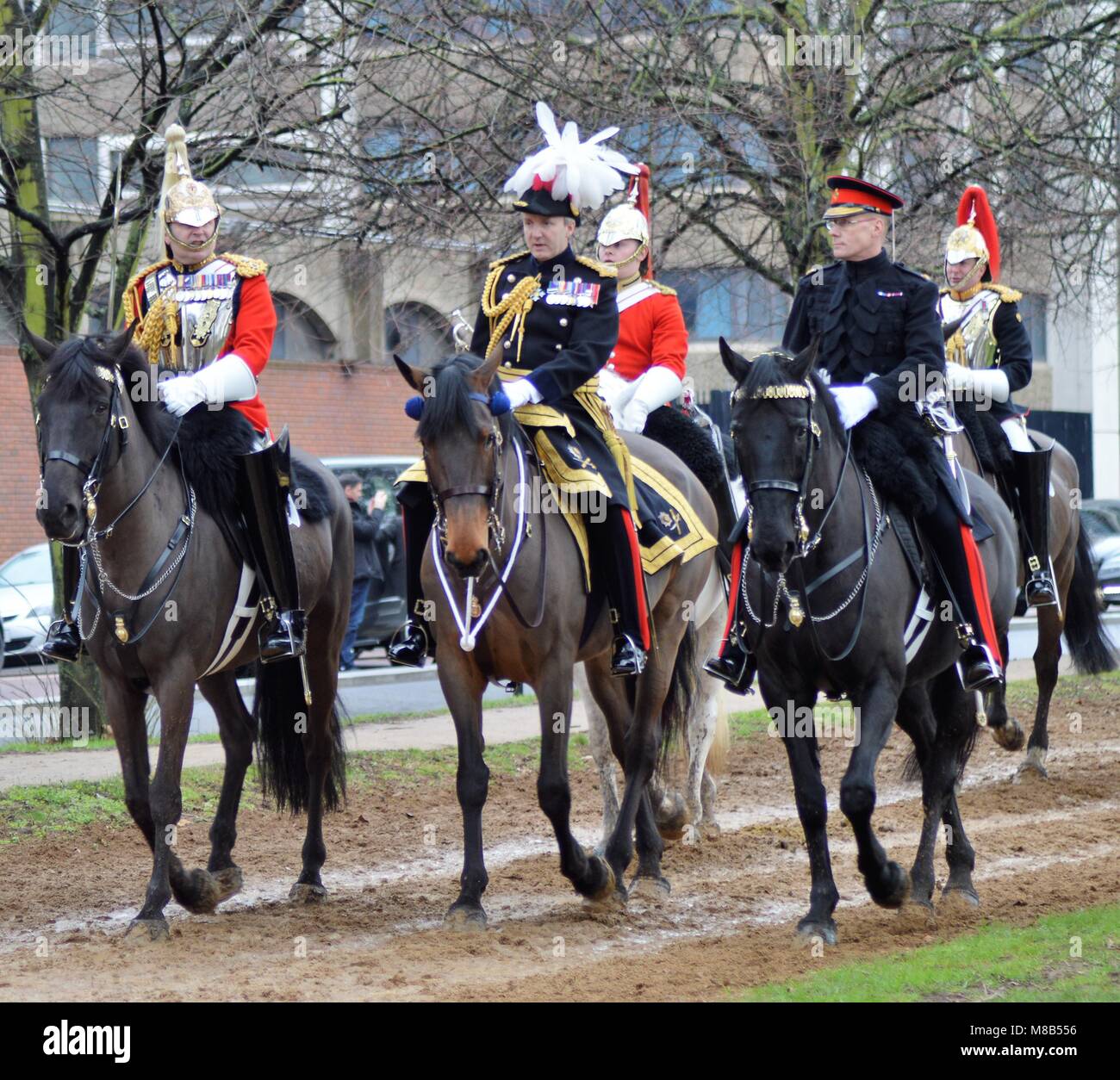 Major Benjamin Bathurst CBE Commanding Officer of the Household ...