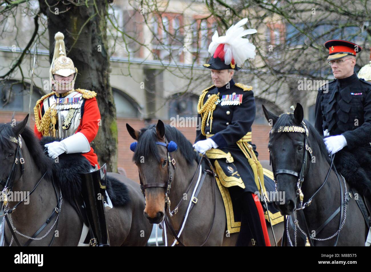 Major Benjamin Bathurst CBE Commanding Officer of the Household ...