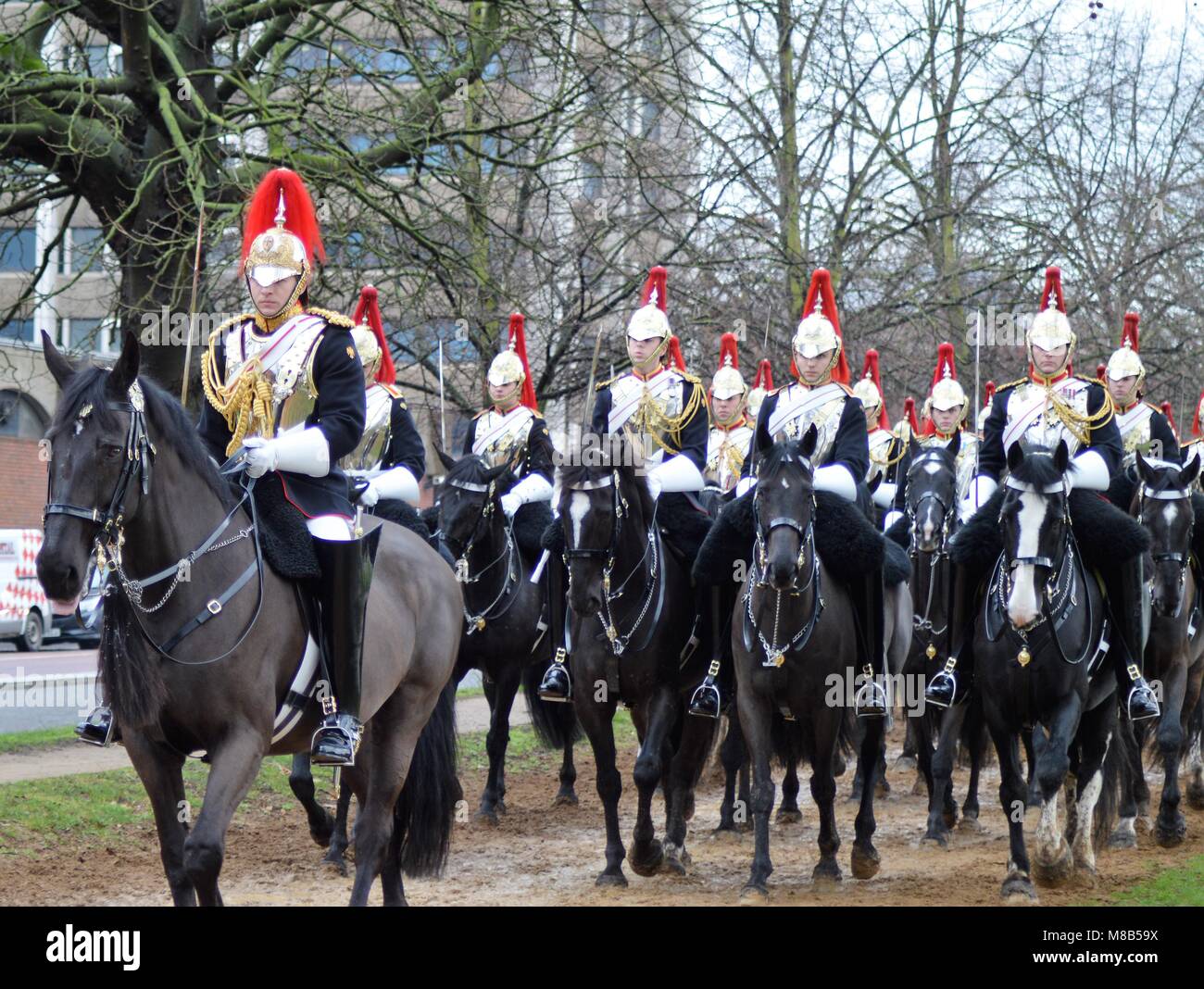 Major Benjamin Bathurst CBE Commanding Officer of the Household ...