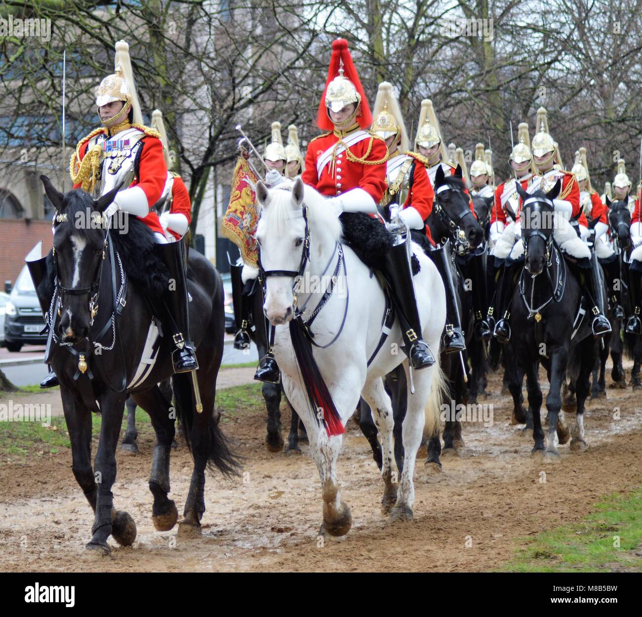 Major Benjamin Bathurst CBE Commanding Officer of the Household ...