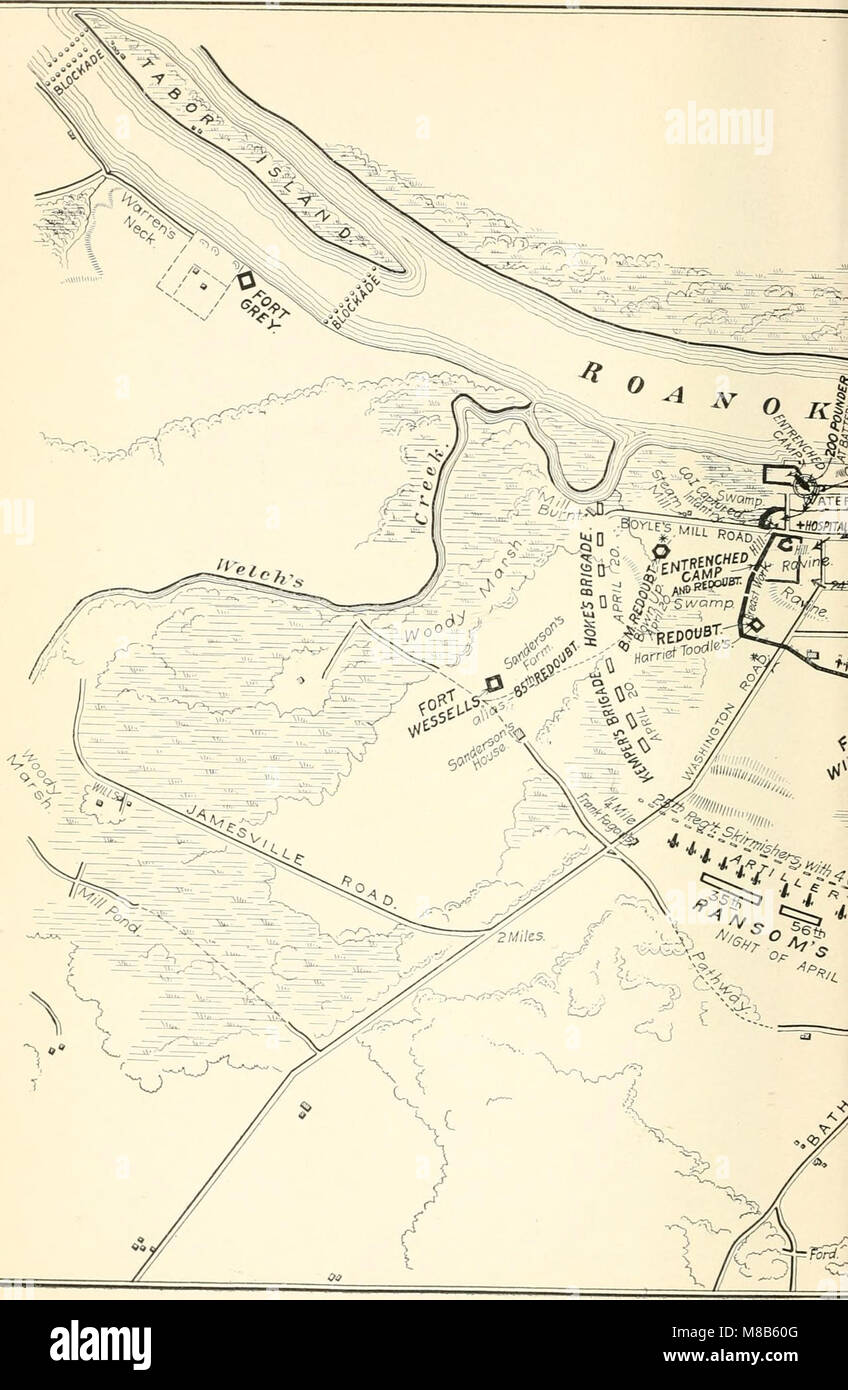 This 1901 work details the histories of North Carolina regiments and ...