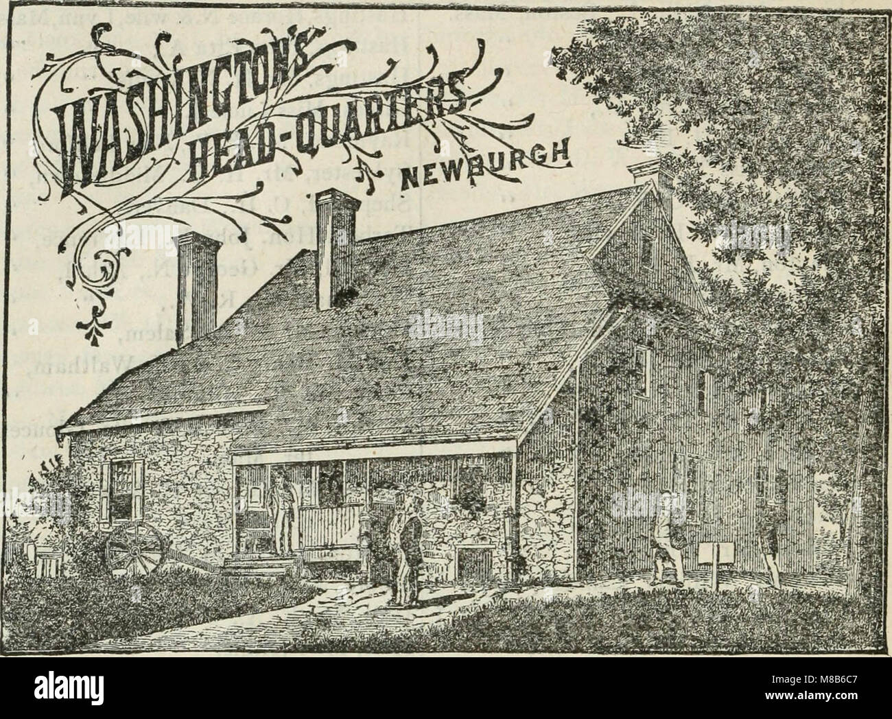 This 1883 guide offers a historical overview of Newburgh and Washington ...