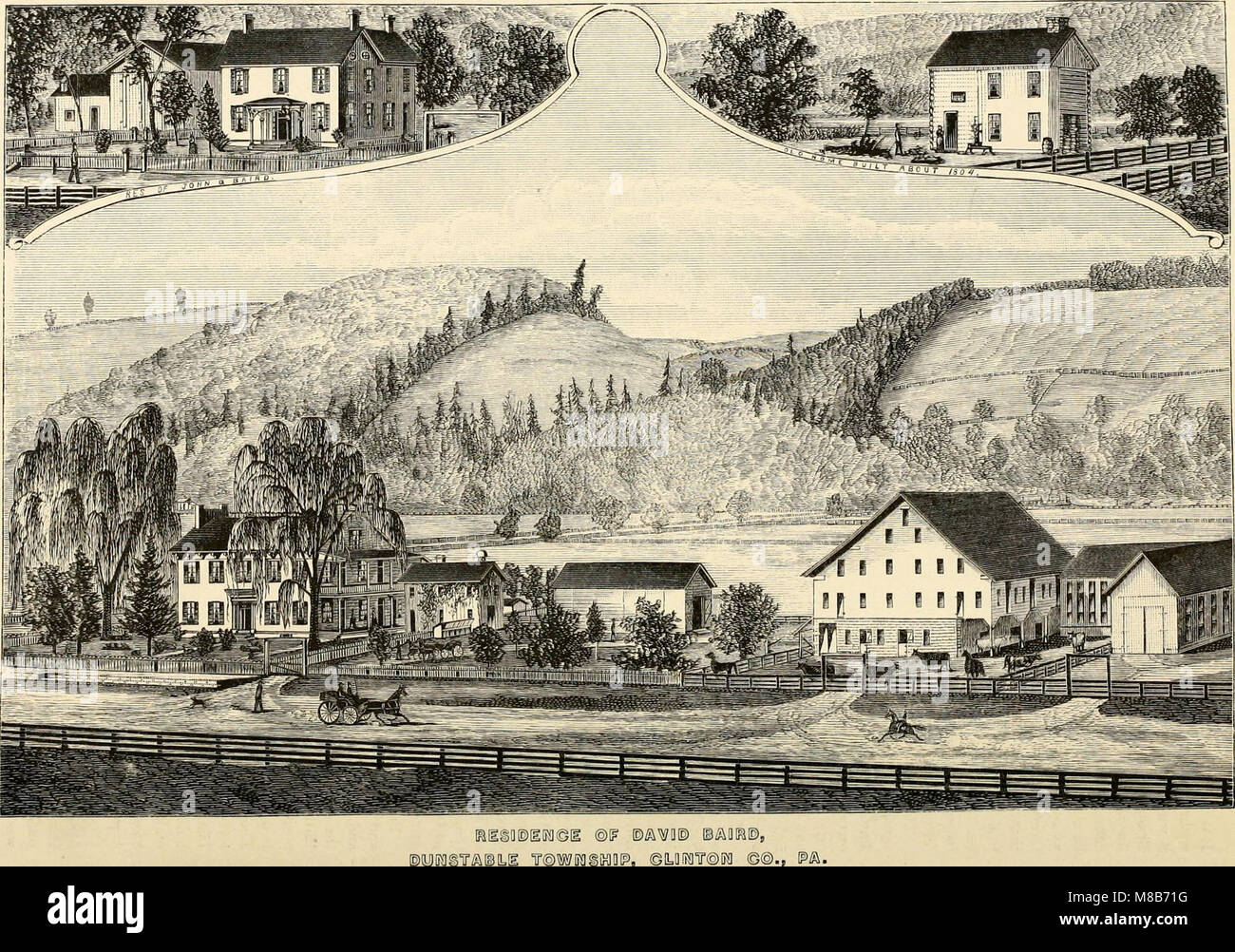The 1883 history of Centre and Clinton Counties, Pennsylvania, provides ...