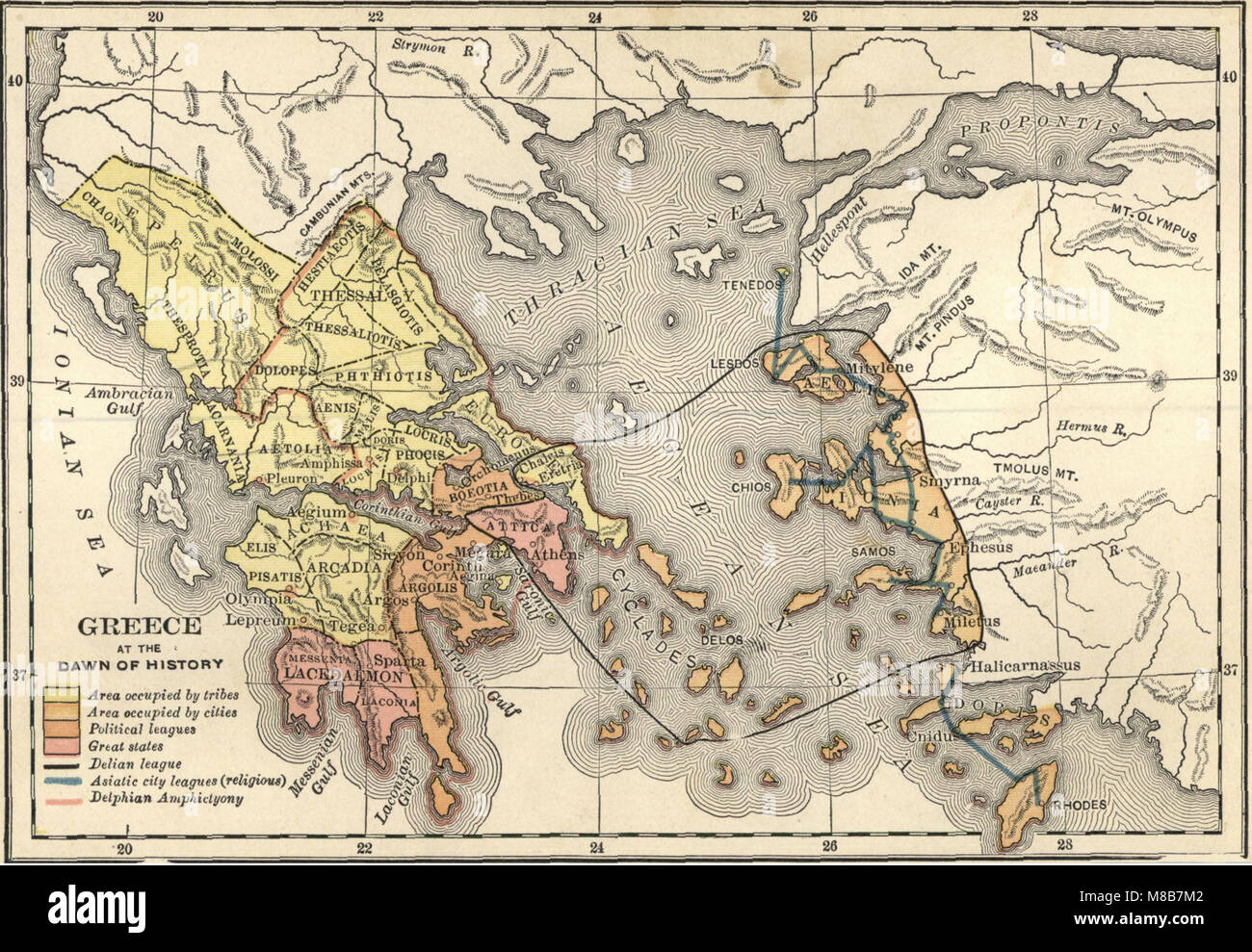 This 1899 textbook provides a comprehensive overview of Greek history ...