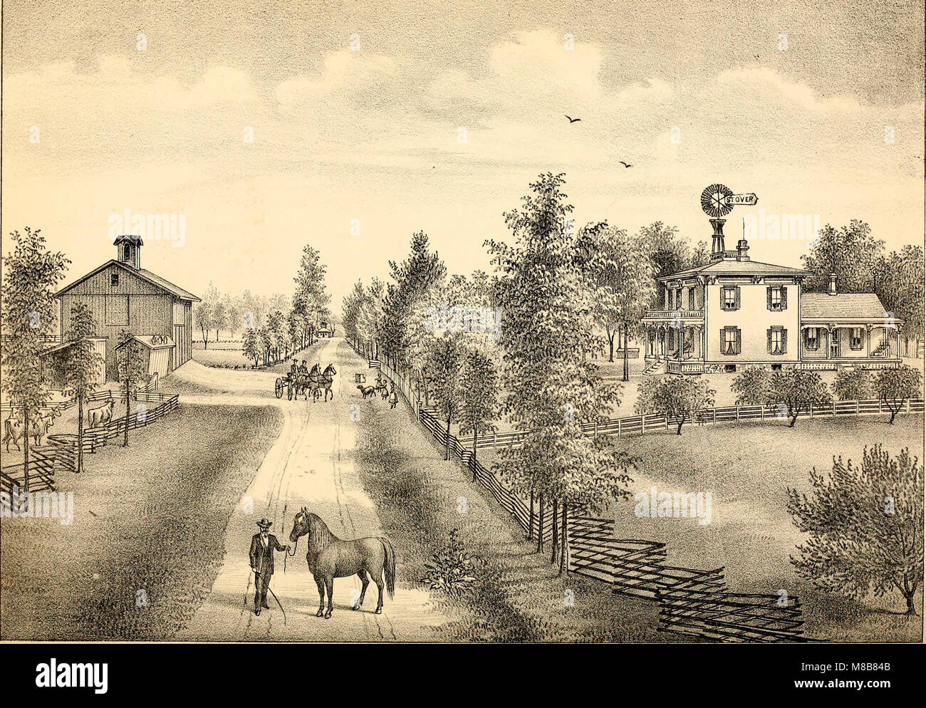 This 1880 history covers the development and events of Ingham and Eaton ...