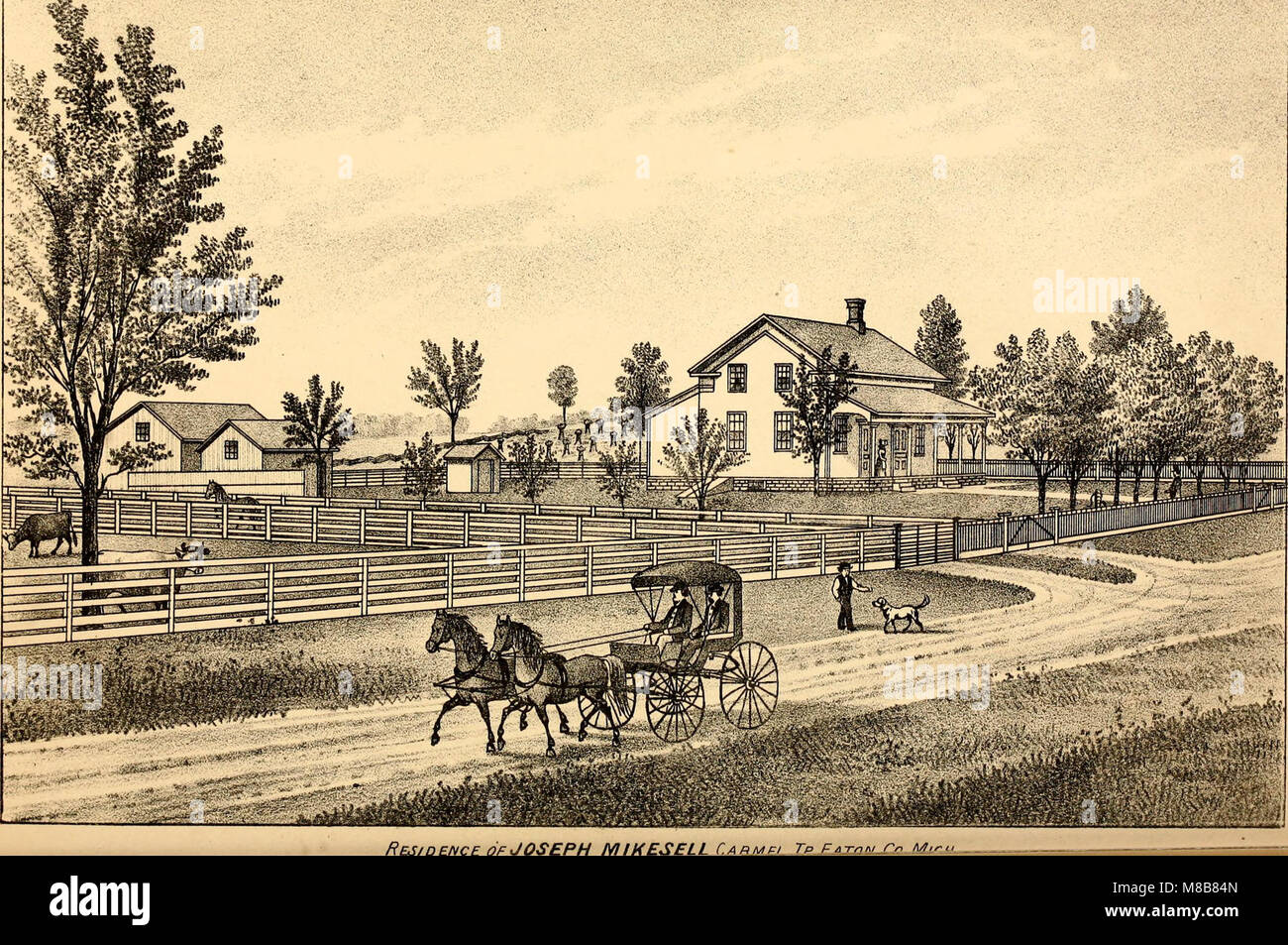 This 1880 historical work details the development of Ingham and Eaton ...