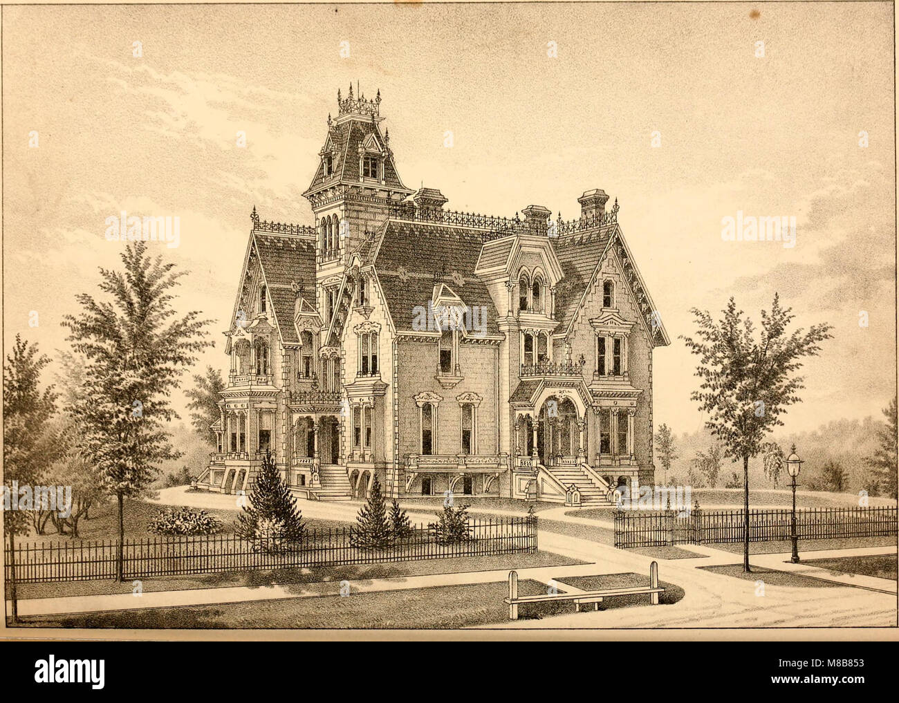 This 1880 history details the founding, development, and significant ...