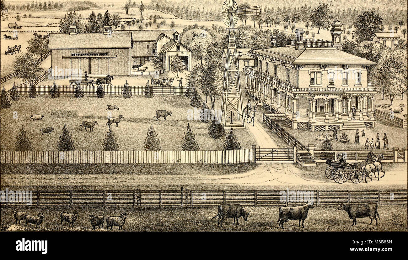 The 1880 book 'History of Ingham and Eaton Counties, Michigan' details ...